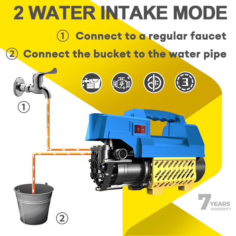 REAIM Water Jet High Pressure Water Spray Gun Wash Nozzle Water Jet ...