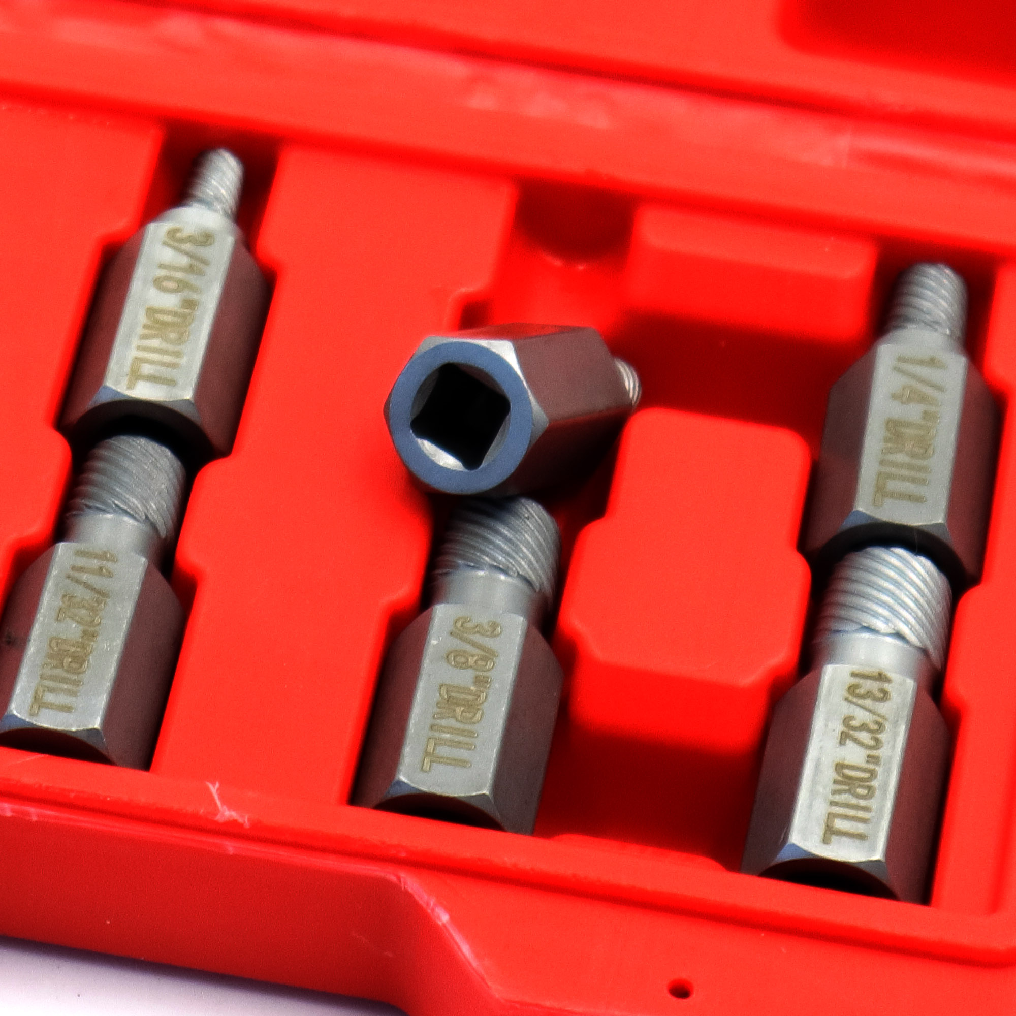 10 Pieces Hex Bolt Extractor Set Damaged Set Hex Head Broken Bolt ...