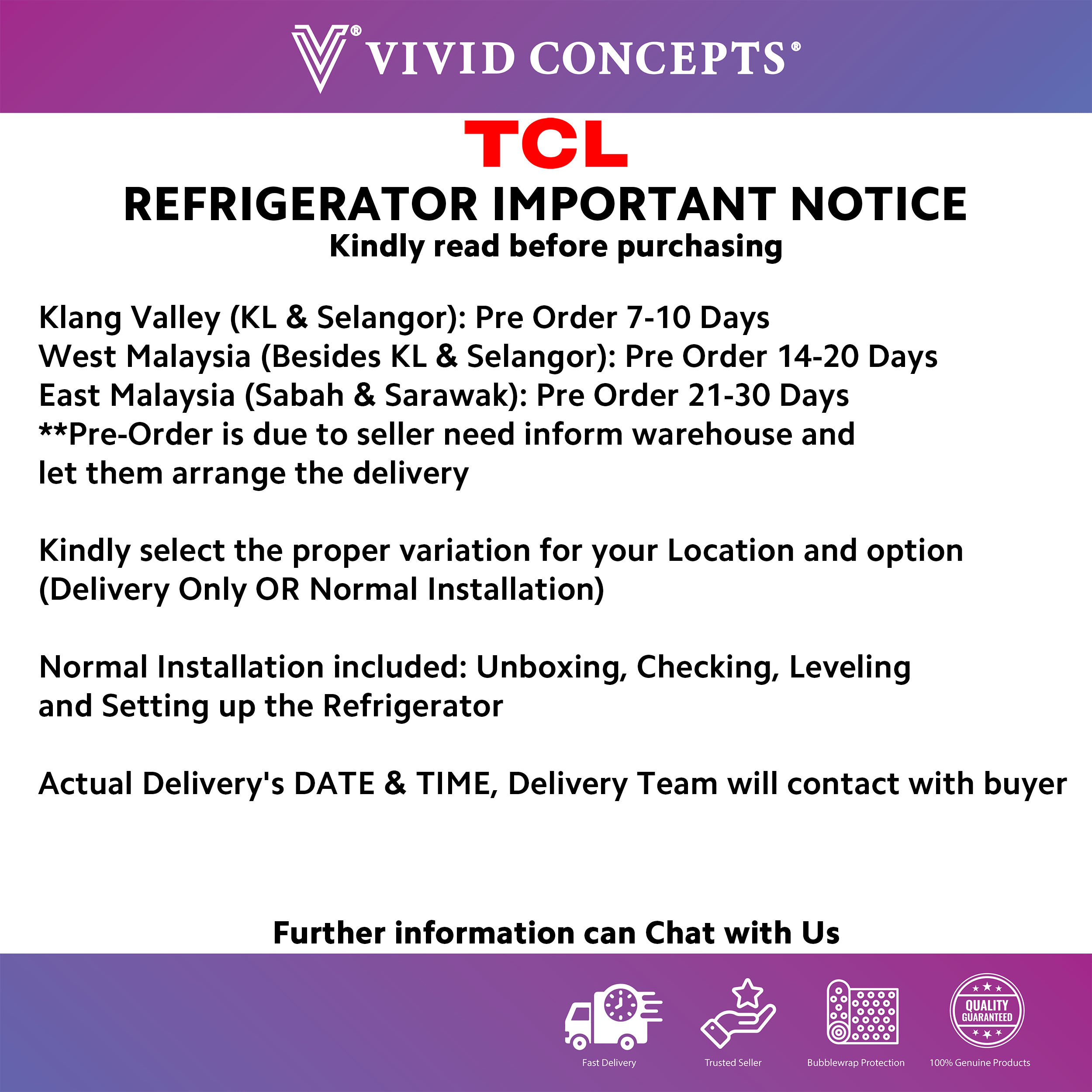 [New Arrival] Malaysia Set TCL Free Built-In Side By Side Refrigerator 621L, TR-S621AGP | Shopee ...