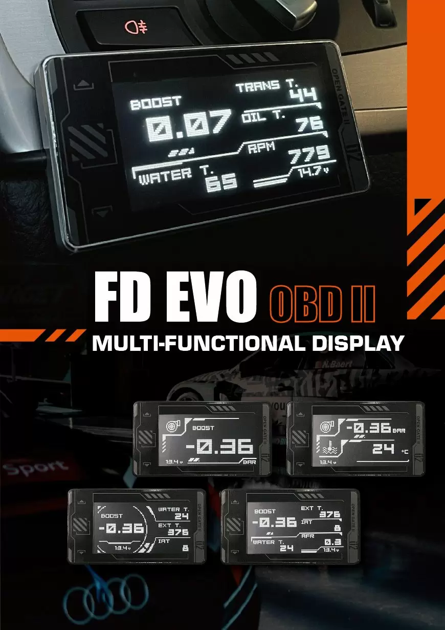 Shadow FD EVO OBD II Multi-Functional Display | Shopee Malaysia