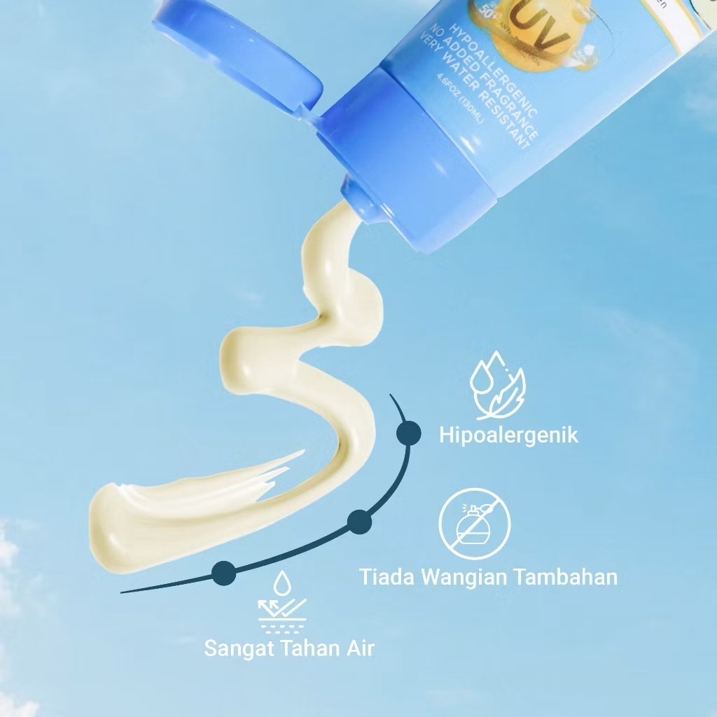 Dherbs Kids Sunscreen Lotion SPF50 130ml | Shopee Malaysia