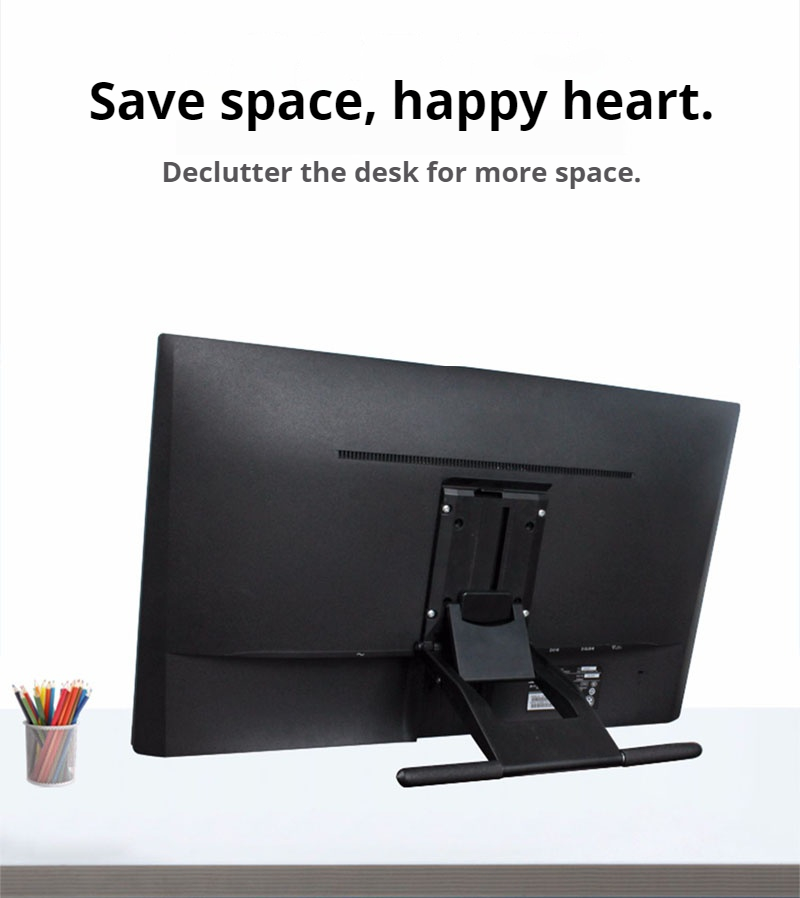 Folding universal monitor stand for computer base, suitable for 14-27 ...