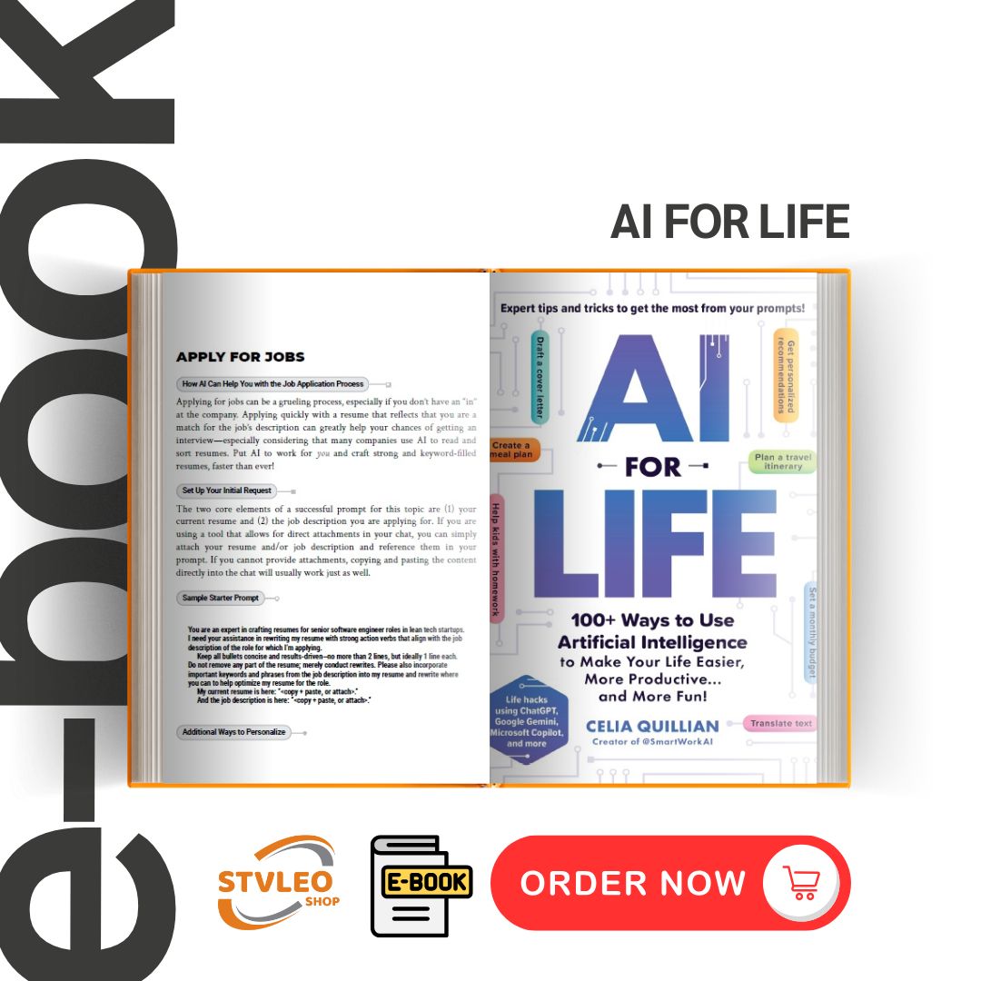 AI for Life: 100+ Ways to Use Artificial Intelligence | Shopee Malaysia