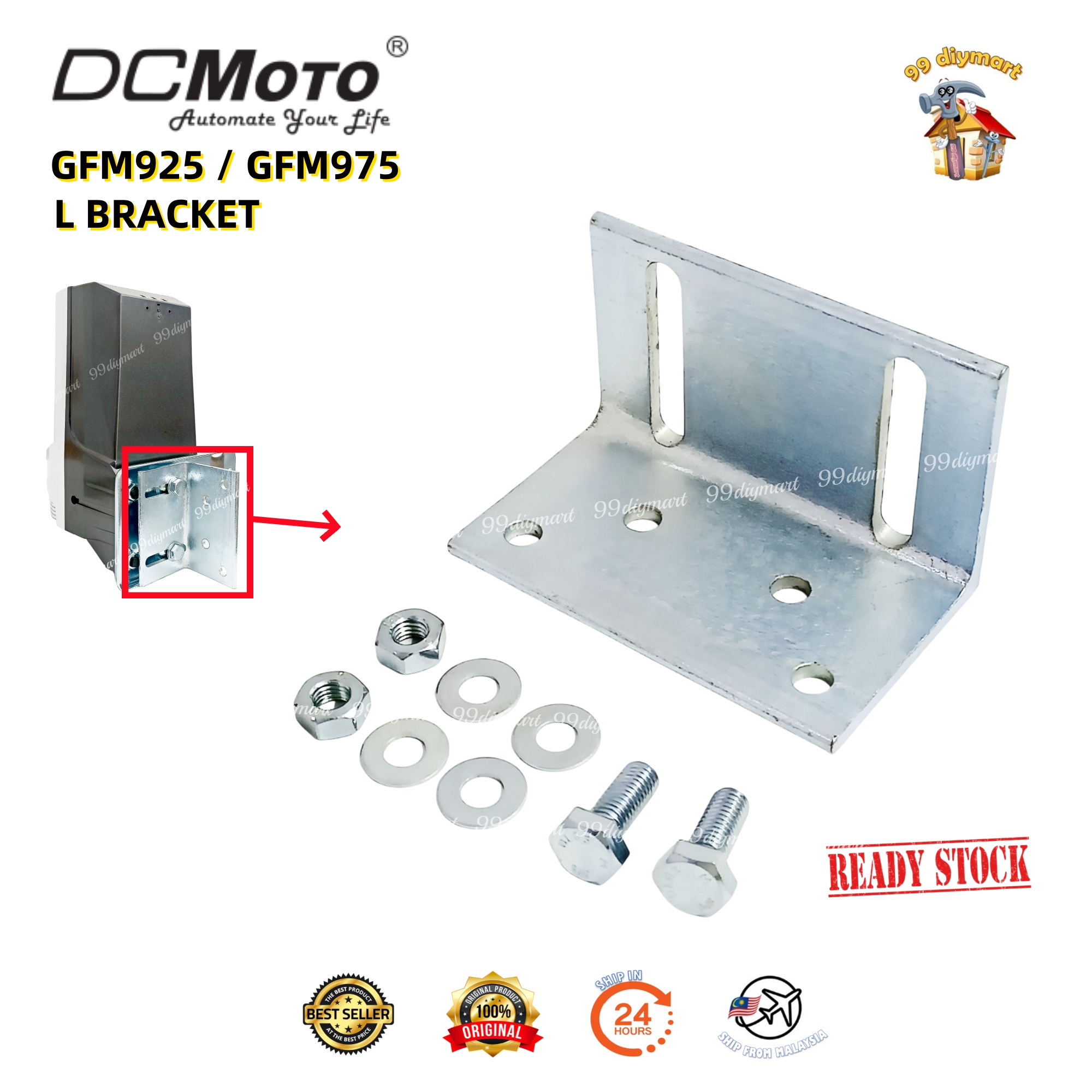 DCMoto GFM925 / GFM975 L Bracket Dengan Skru Set | DCMoto GFM925 ...