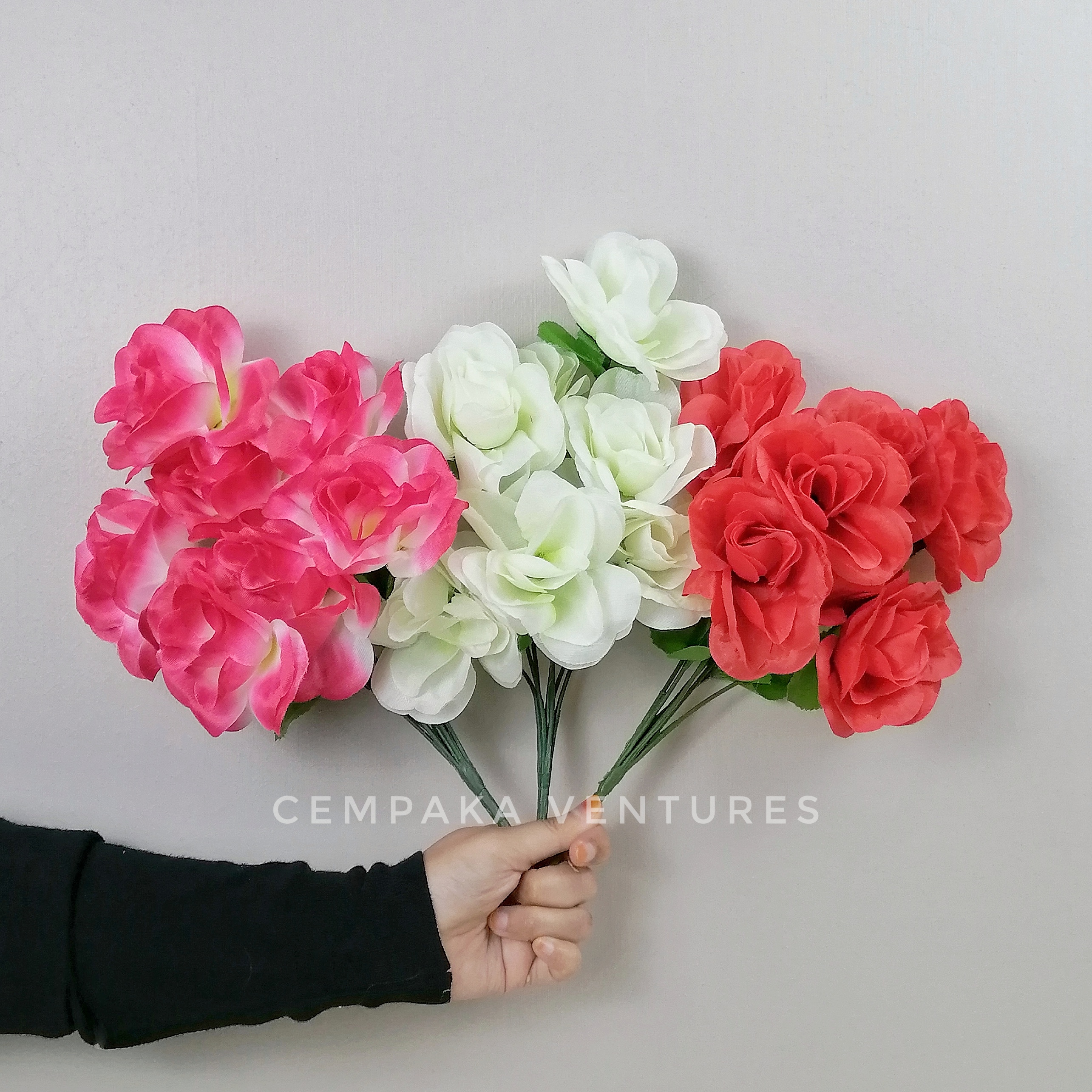 Artificial Rose 5,7&9 Big Heads Rose Budget for Wedding Home Decor ...