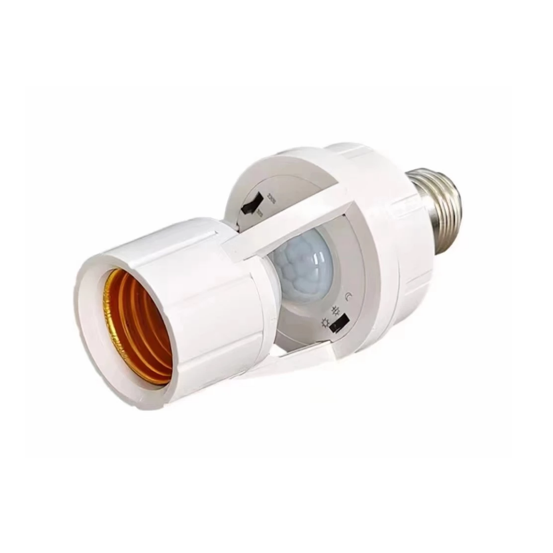 【E27 感应灯座 Occupancy Sensor Pemegang Lampu】Infrared Human Body Induction ...