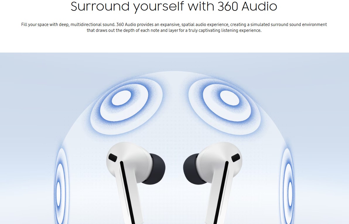 Samsung Galaxy Buds3 FE Wireless Bluetooth Earbuds, Water Resistant ...