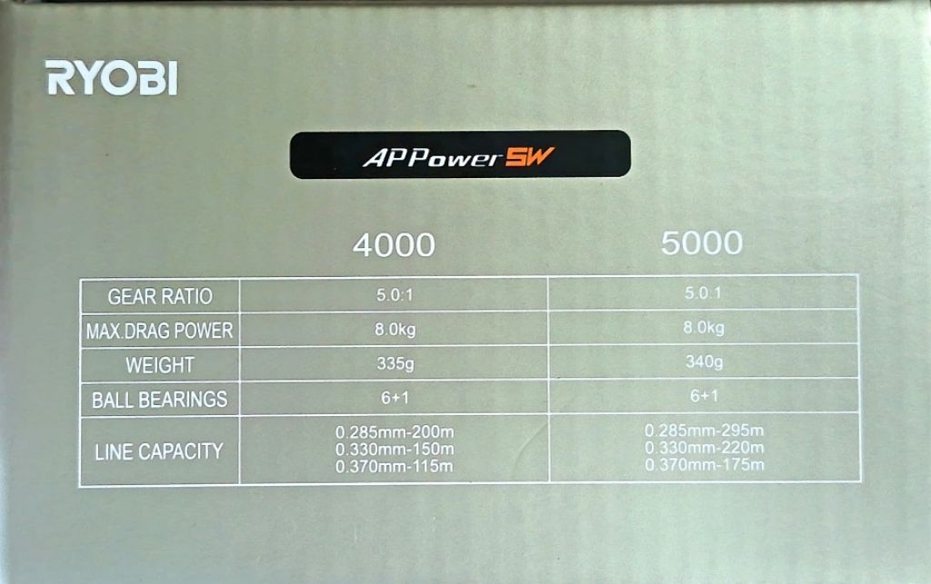 RYOBI AP-POWER SW FULL METAL BODY SPINNING REEL | Shopee Malaysia