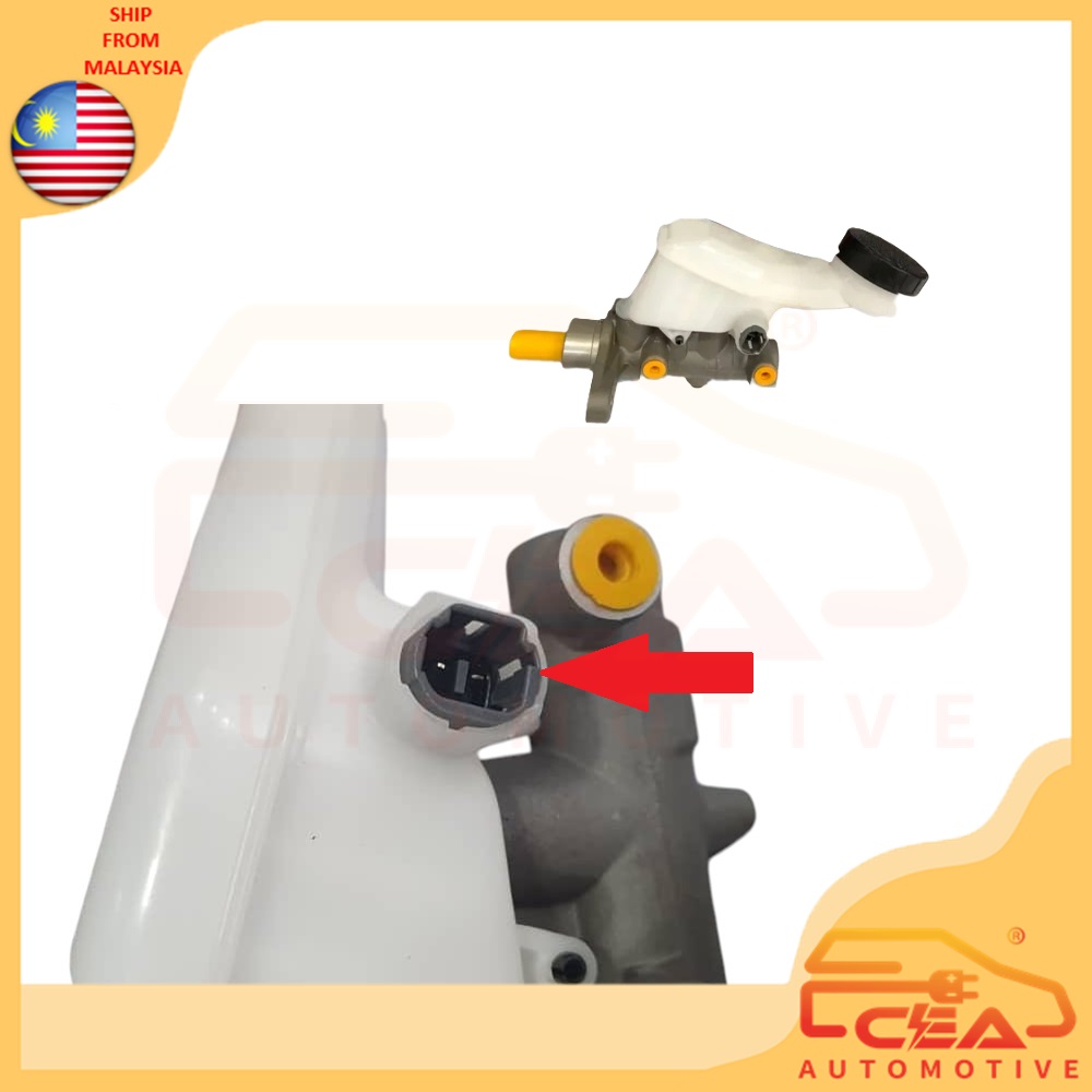 1PCS 2 PIN PERODUA MYVI LAGI BEST BRAKE MASTER PUMP SOCKET 47201-BZ341 ...