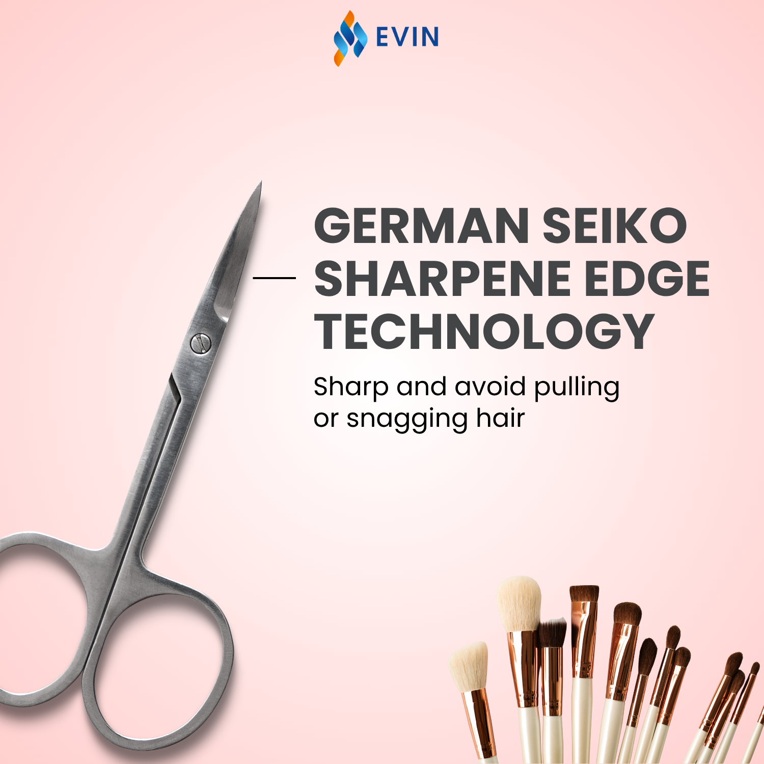 【𝗠'𝗦𝗜𝗔 𝗦𝗛𝗜𝗣 𝗢𝗨𝗧 𝟮𝟰𝗛𝗥𝗦】Stainless Steel Scissor Beard Trimmer Eyebrow ...
