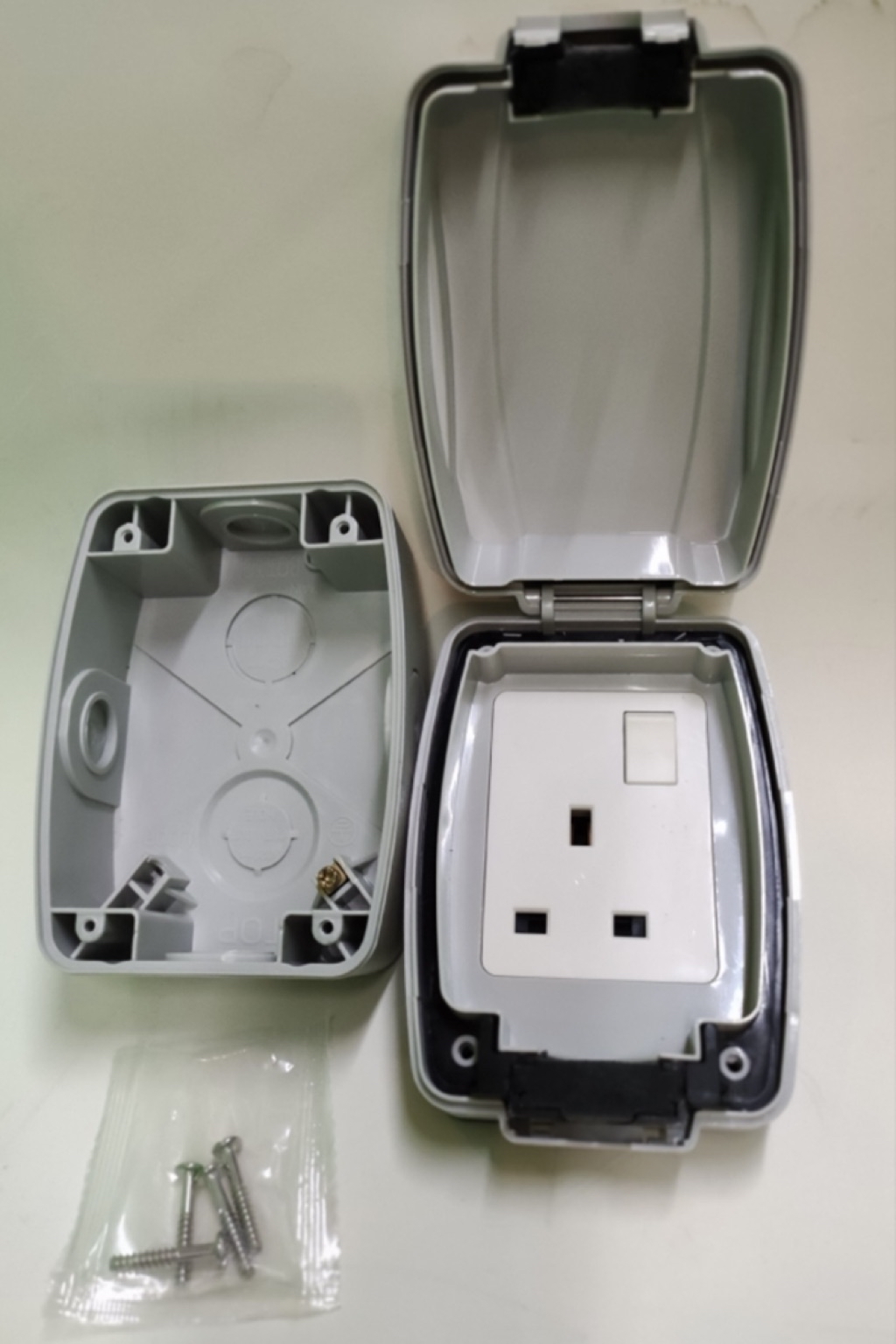 Weatherproof 13A Switch Socket Plug IP66 Waterproof Outdoor / IP66 ...