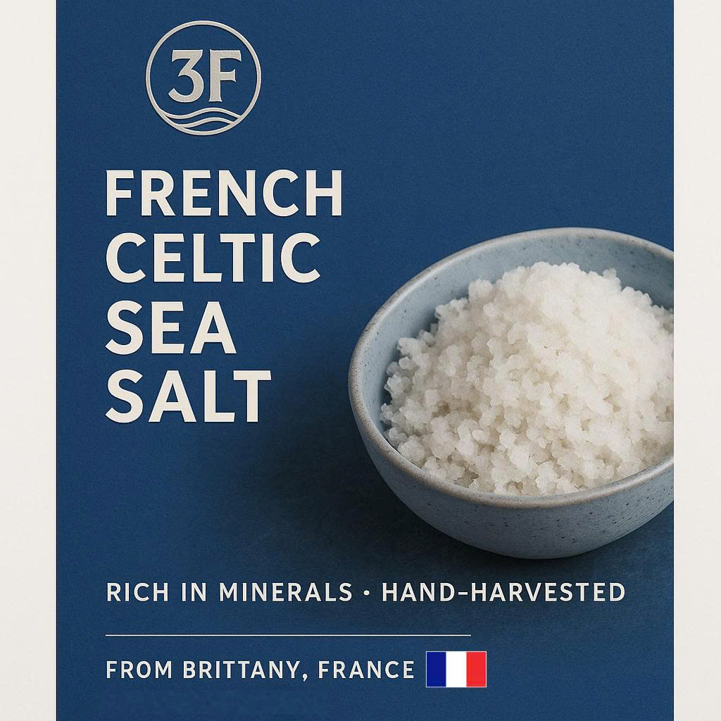 200G NATURAL FRENCH CELTIC SEA SALT FINE GROUND法国天然幼海盐 法国天然海盐 (细) 调味 ...