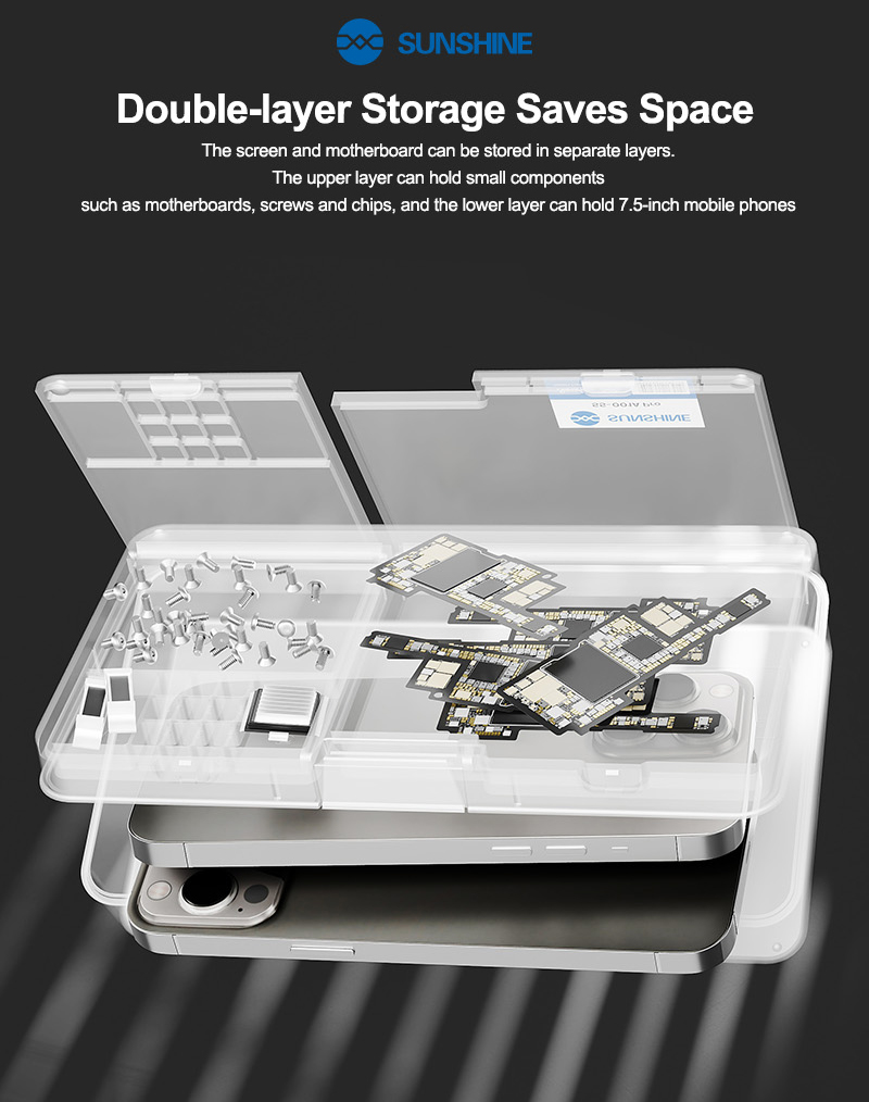 Multi-Function Storage Box Organizer For Mobile Phone Repair ...