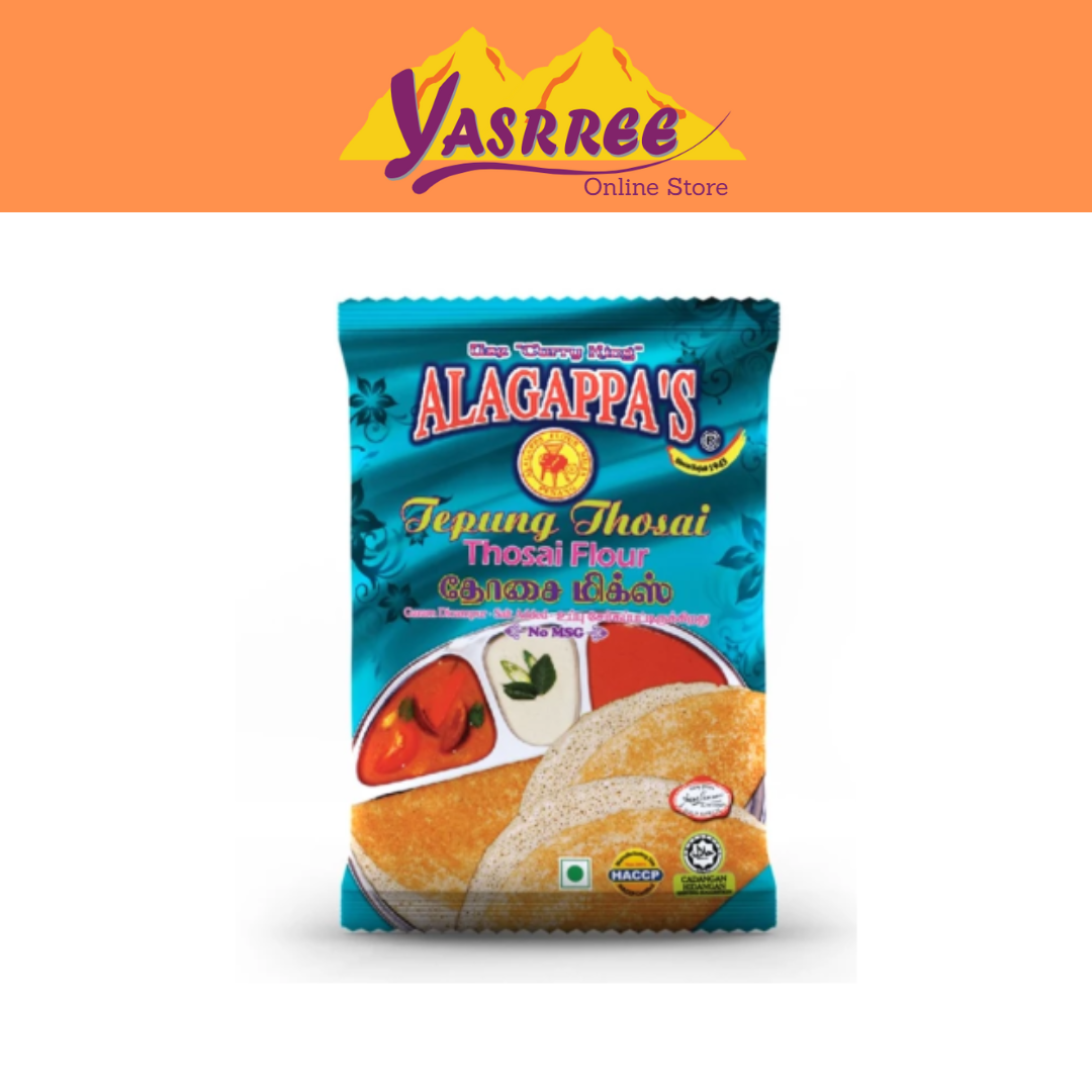 Alagappas Dosa Mix 500g | Instant South Indian Breakfast | Crispy ...