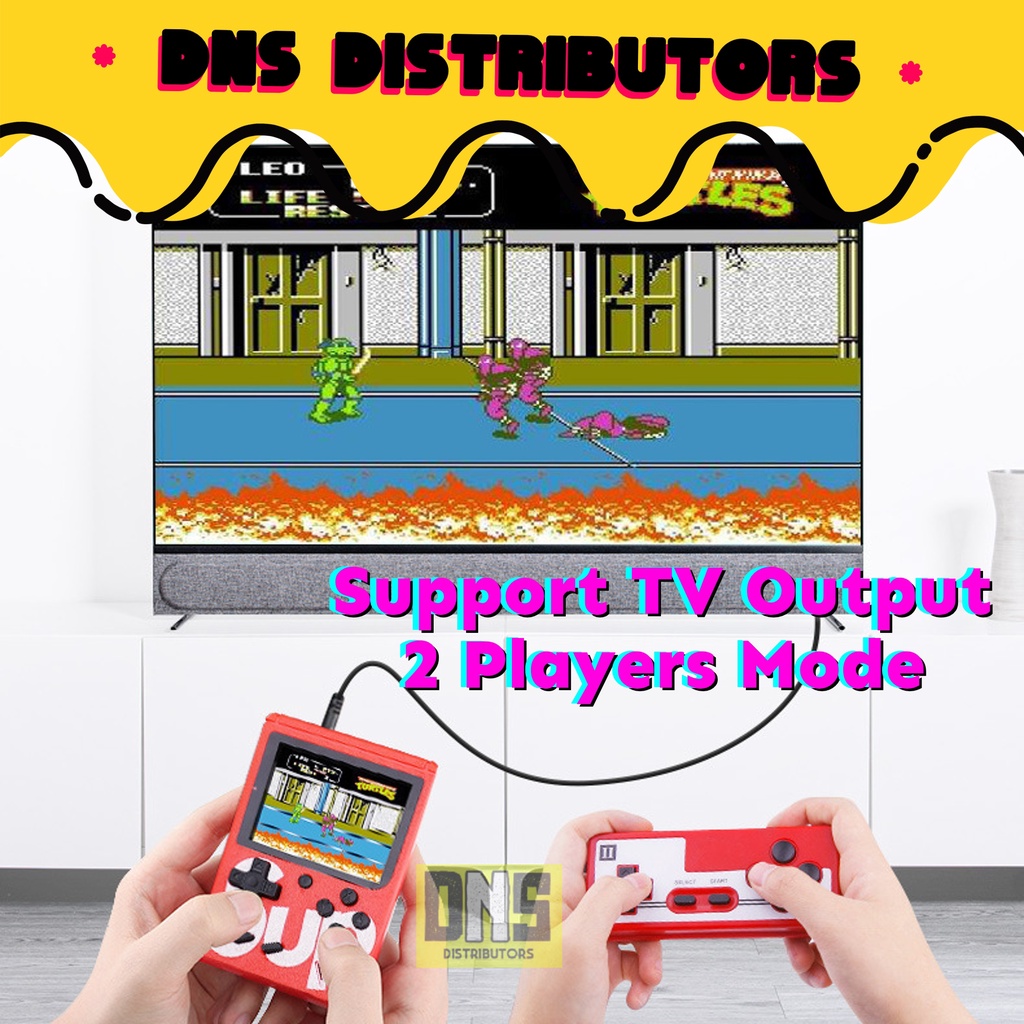 Retro Mini Game Console 400-in-1 | Portable Handheld Gameboy Emulator ...