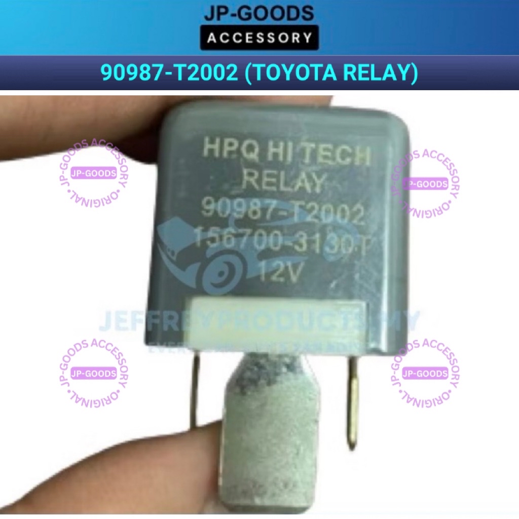 Toyota Relay 90987-T2002 (4 PIN) | Shopee Malaysia