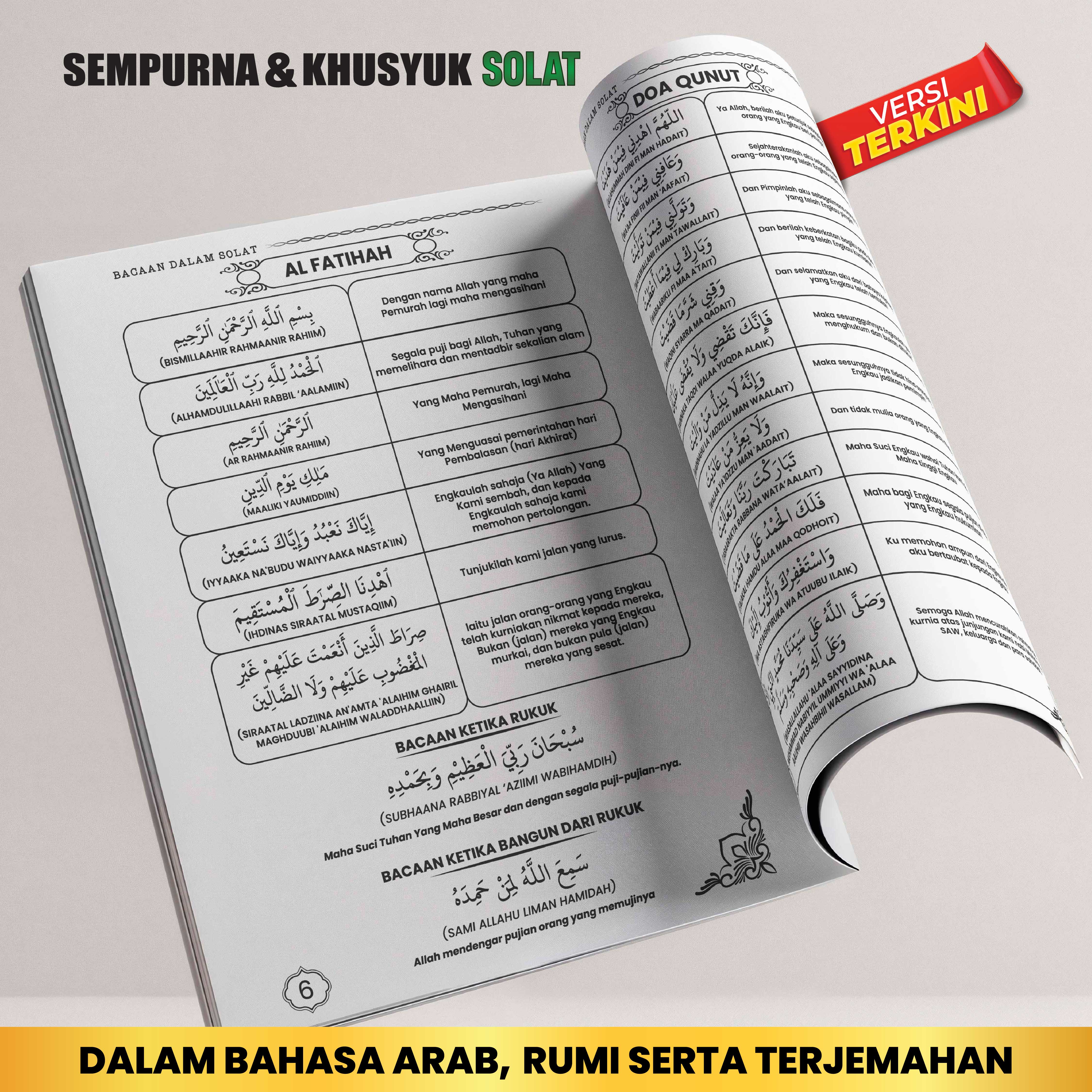 [ TERKINI ] BUKU SEMPURNA DAN KHUSYUK SOLAT | PANDUAN FAHAM MAKNA SOLAT ...