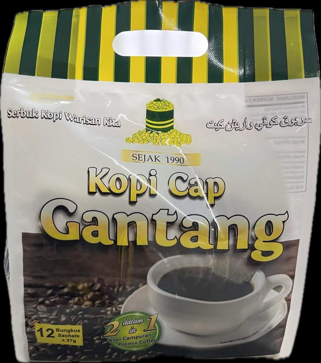 Kopi Cap Gantang 2 Dalam 1 Uncang (12 Sachet) | Shopee Malaysia