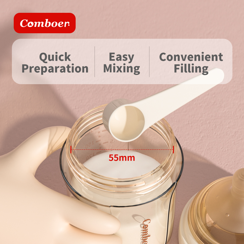 Comboer PPSU Botol Susu Bayi 60MM Wide Neck BabyFeeding Bottle | Anti ...