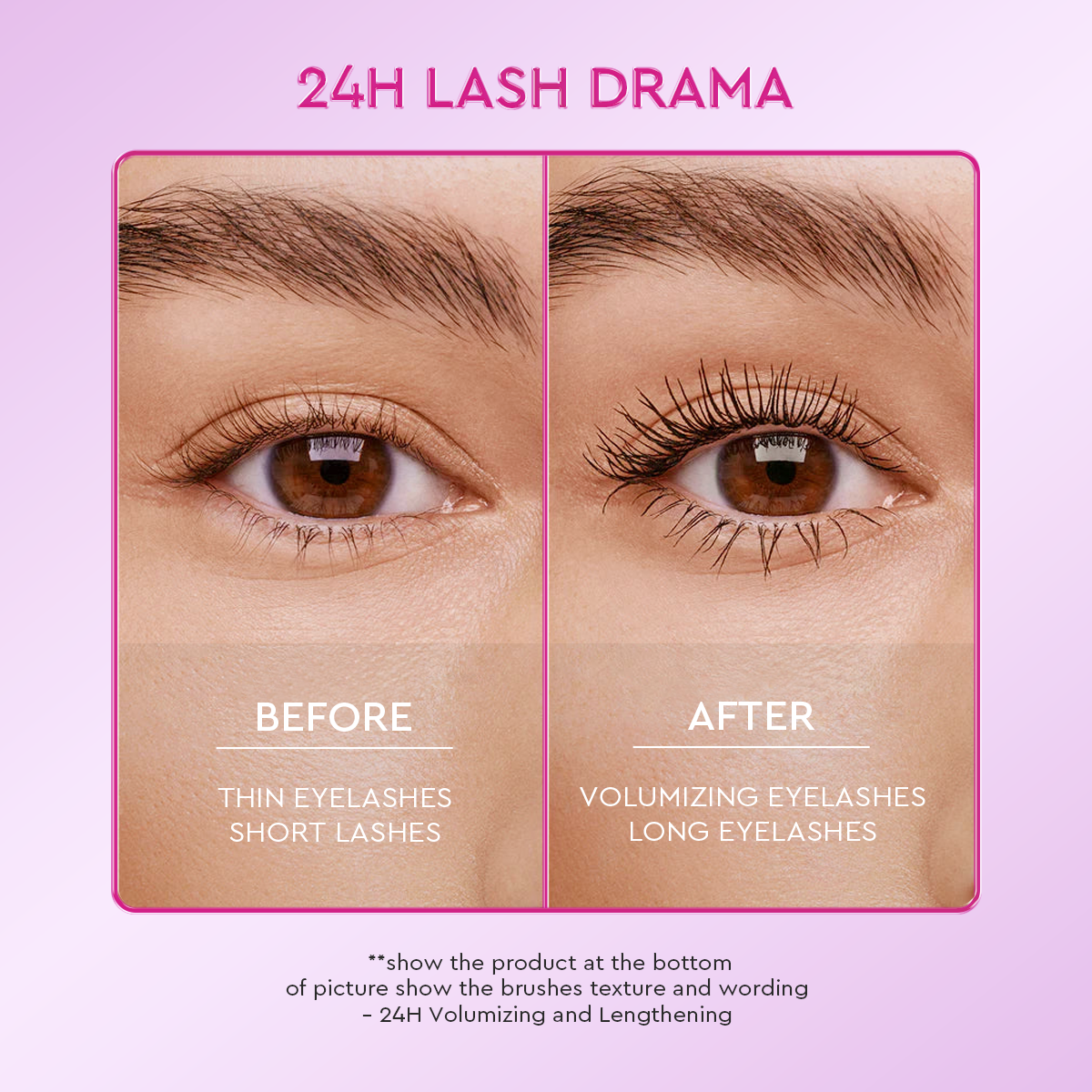 Sea Makeup Heavy Duty Waterproof Mascara - Volumizing & Lengthening ...