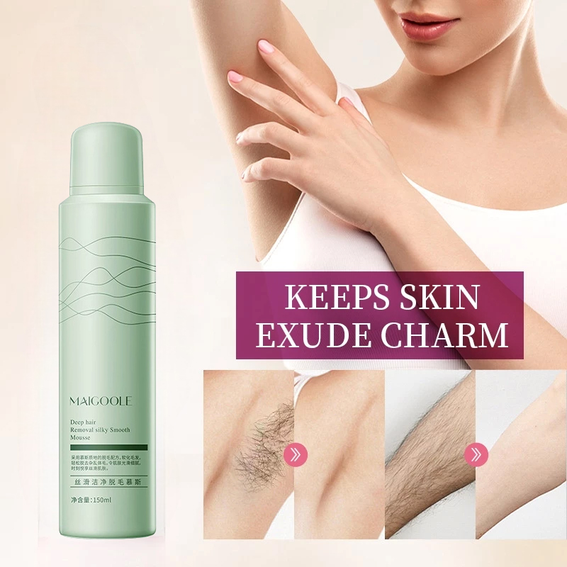Private parts Hair Removal Spray Foam Hair Removal Cream Non-irritating ...