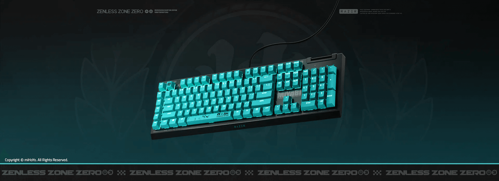 Razer Zenless Zone Zero Edition Series - BlackWidow V4 X Keyboard ...