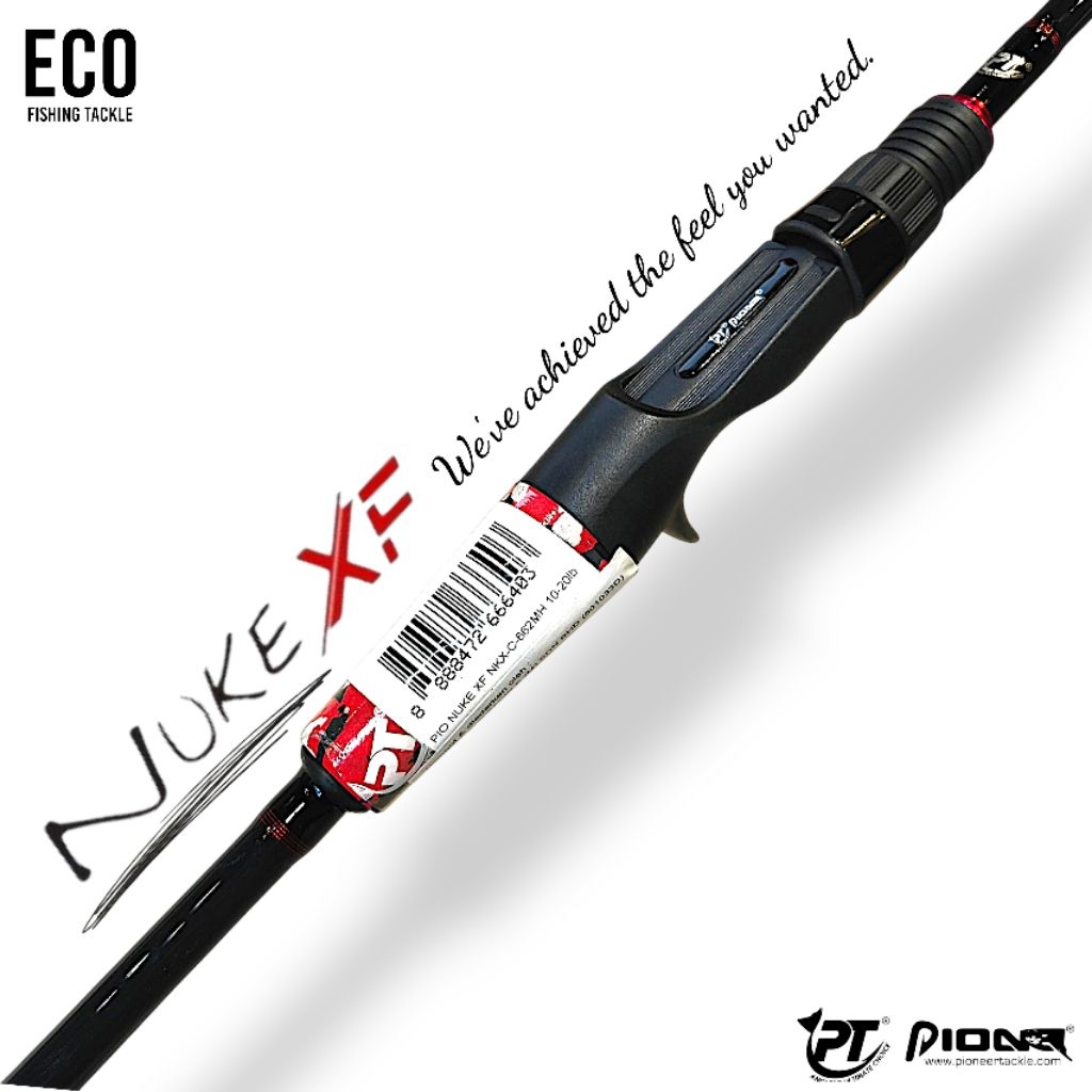 PIONEER NUKE XF LURING POWER GRA FISHING ROD (SPINNING & CASTING ...