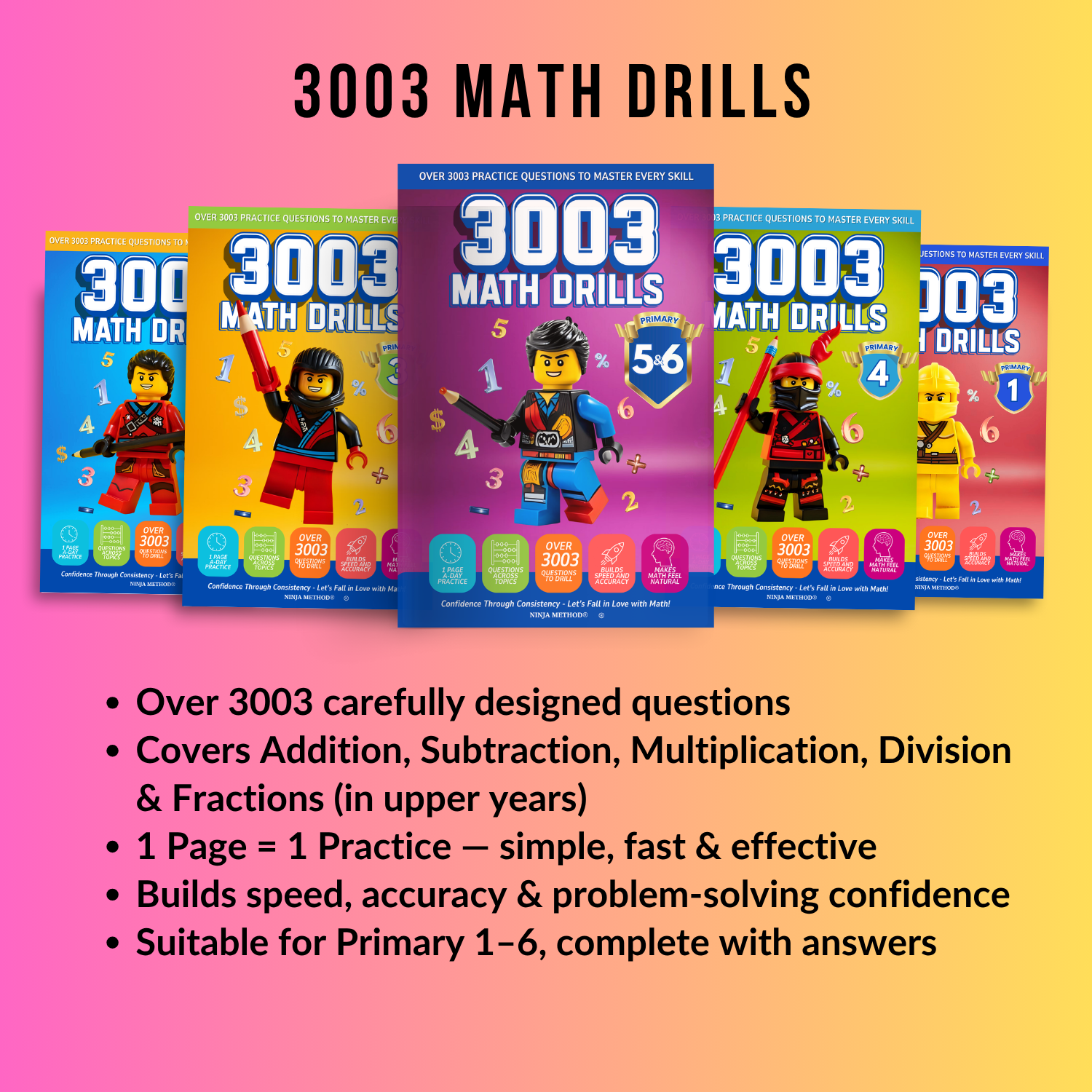 [BUKU] 3003 Math Drills - Latih Tubi Matematik Berserta Jawapan ...