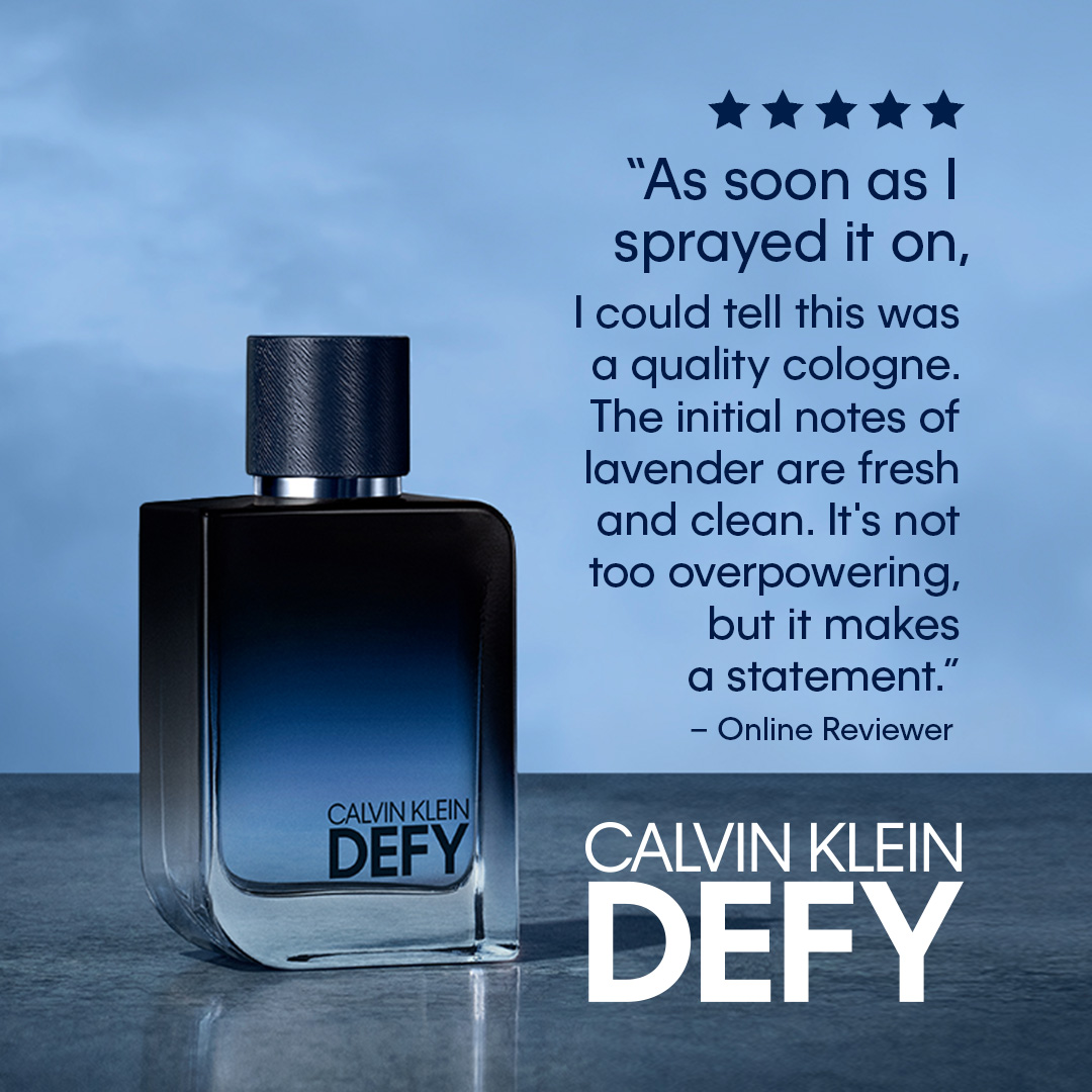 Calvin Klein Defy Eau de Parfum For Men (50ml/100ml) | Shopee Malaysia