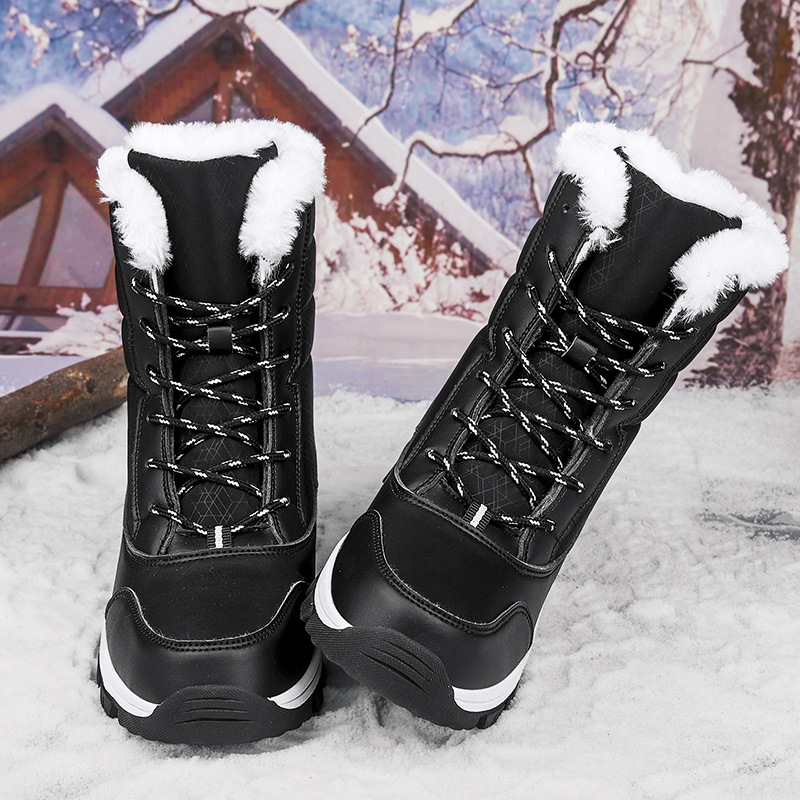 CAMINO Winter Boots Women Anti Slip Waterproof Snow Shoes Kasut Boot ...