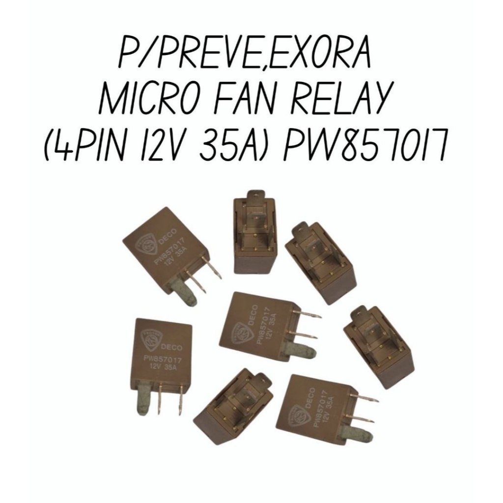 PROTON EXORA PREVE BLM 4PIN/5PIN 20A 35A POWER RELAY PW857017 PW857015 ...