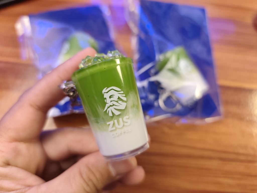 ZUS Miniature Keychain - Matcha Limited Edition | Shopee Malaysia