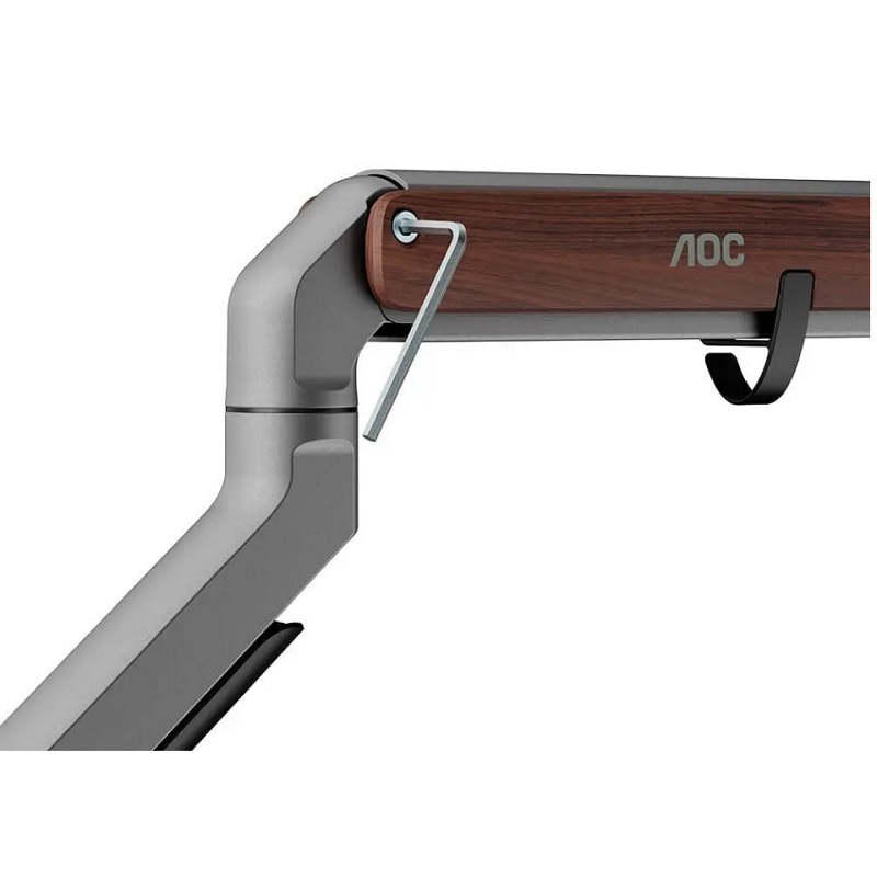 AOC AM200 Adjustable Single Desk Monitor Arm for 17" - 32" 75*75 or 100 ...