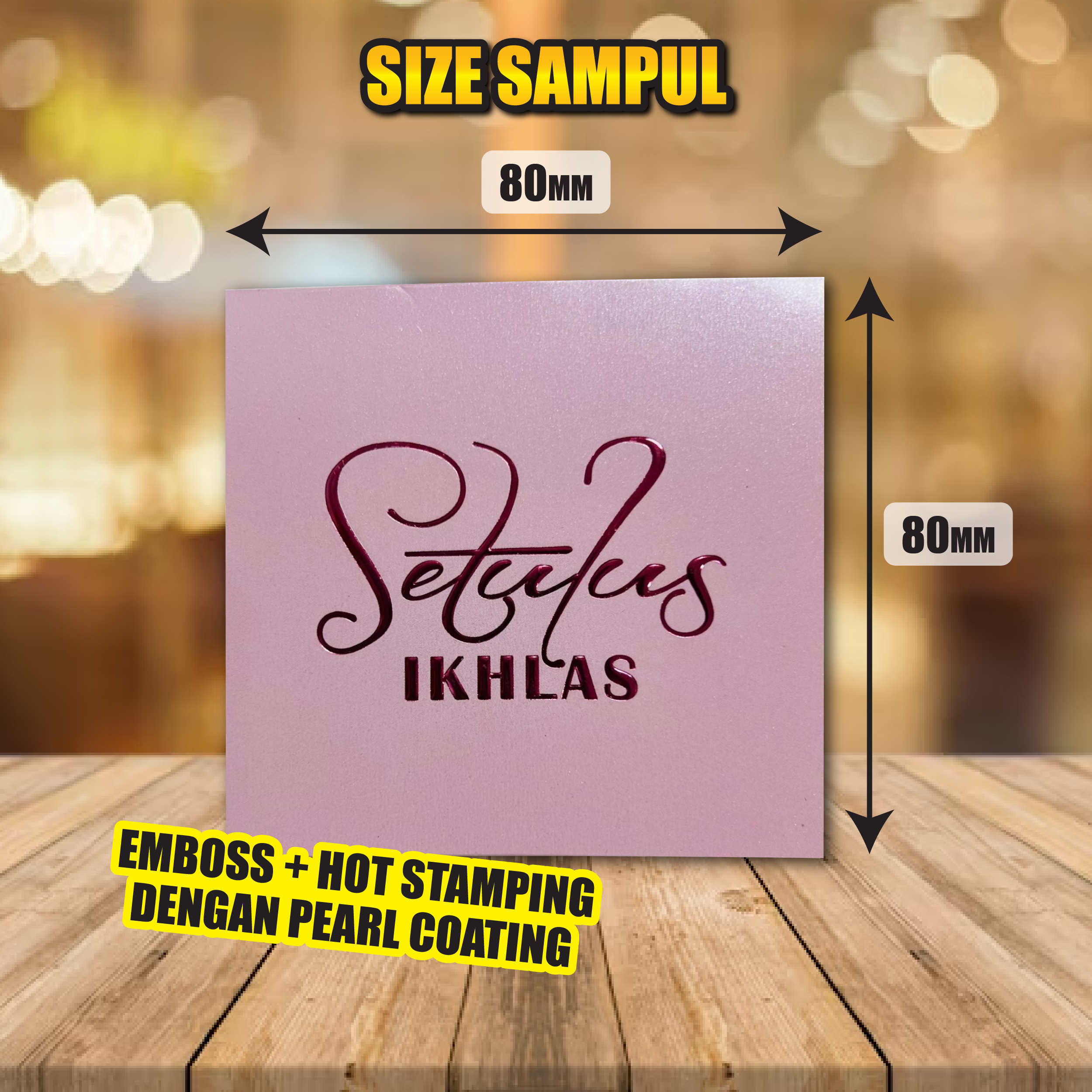 (12Pcs in Box) Sampul Raya Flip 2026 Eksklusif | Setulus Ikhlas ...