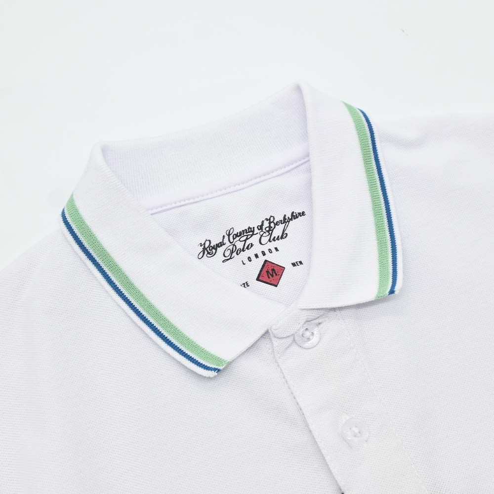 RCB Polo Club Men Short Sleeve Polo Shirt with Small Logo RMTS12324-50 ...