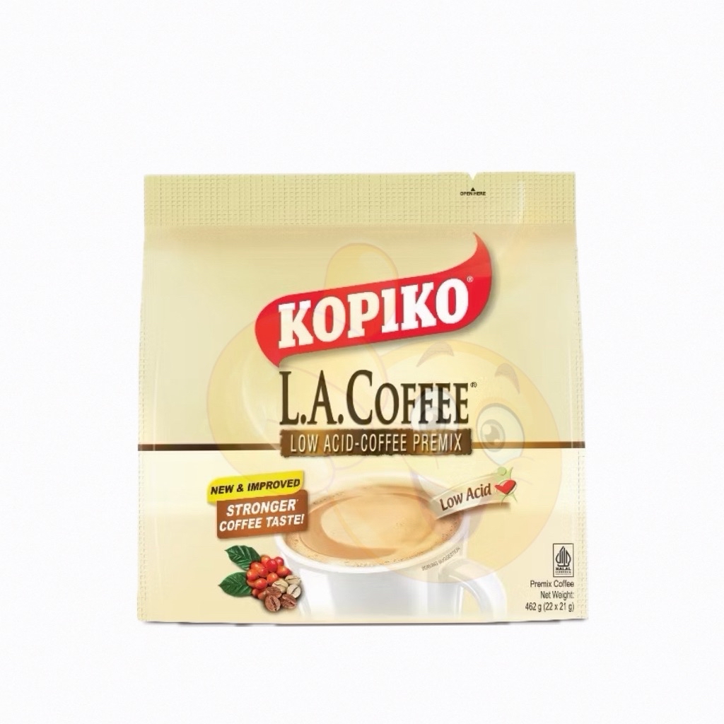 Kopiko L.A. Coffee Low Acid-Coffee Premix (22 x 21g) | Shopee Malaysia