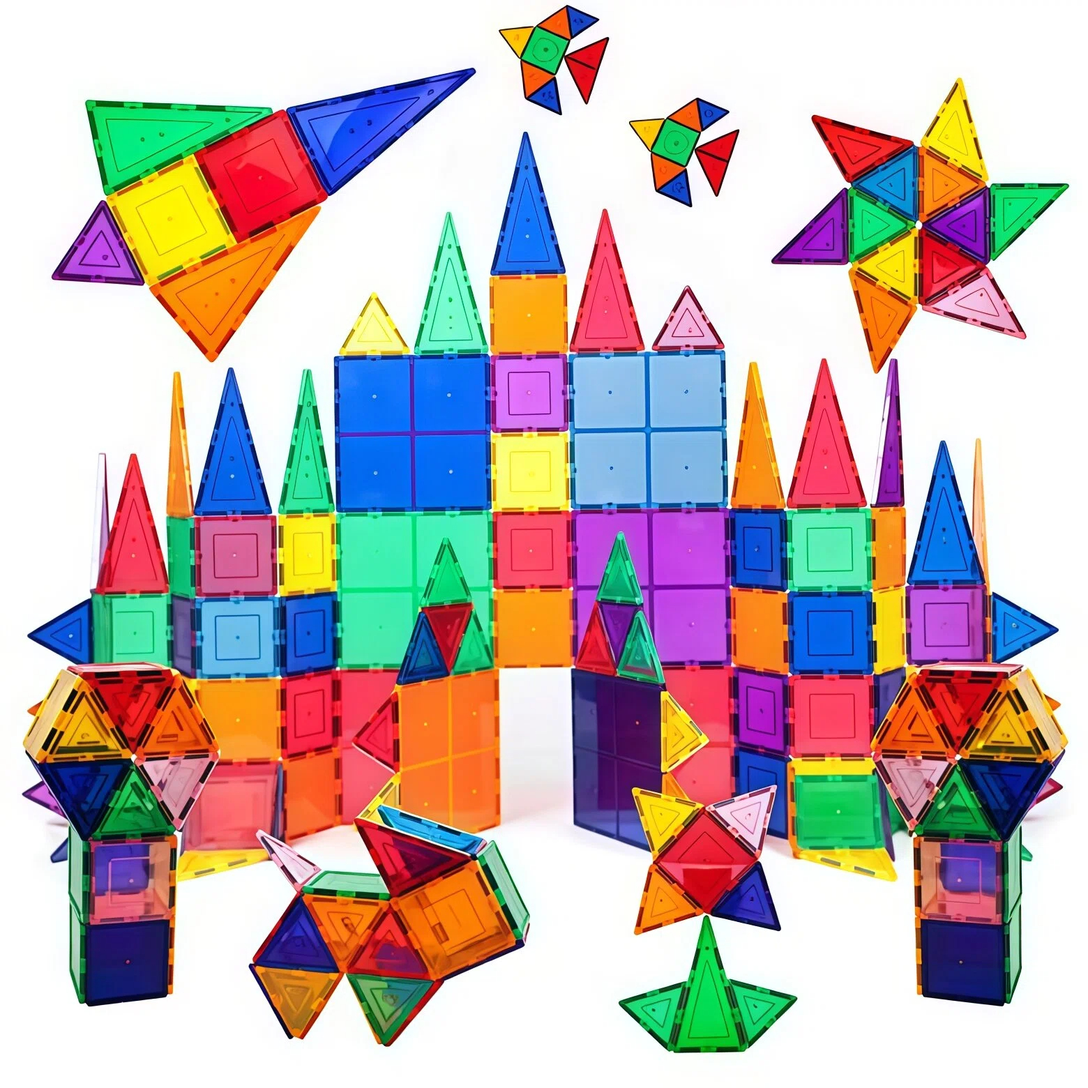 NIKO Magnetic Building Blocks Magnetic Tiles Early Educational Toys ...