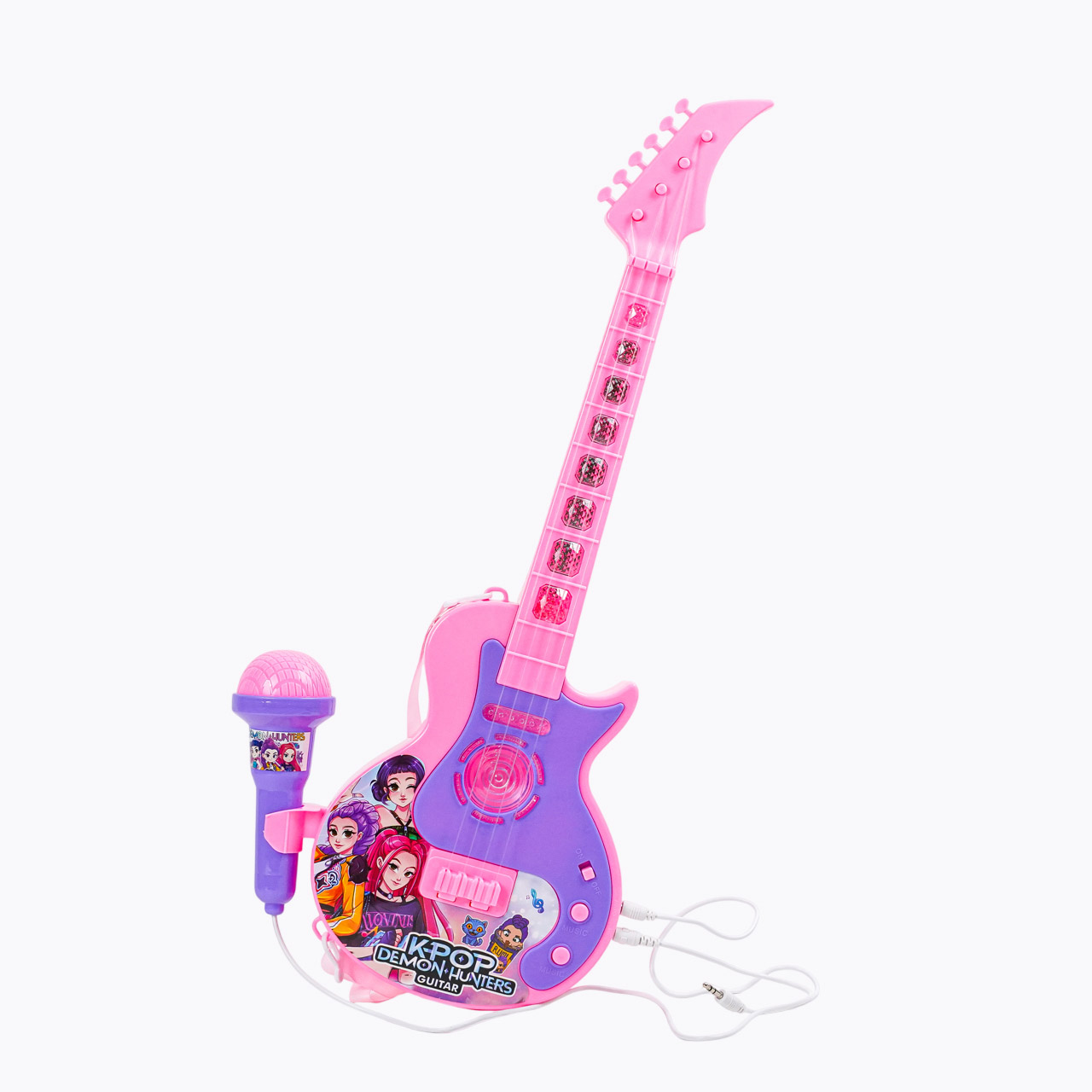 Mainan Muzik Electronic Guitar With Sound Light Musical Guitar Toys Kid ...