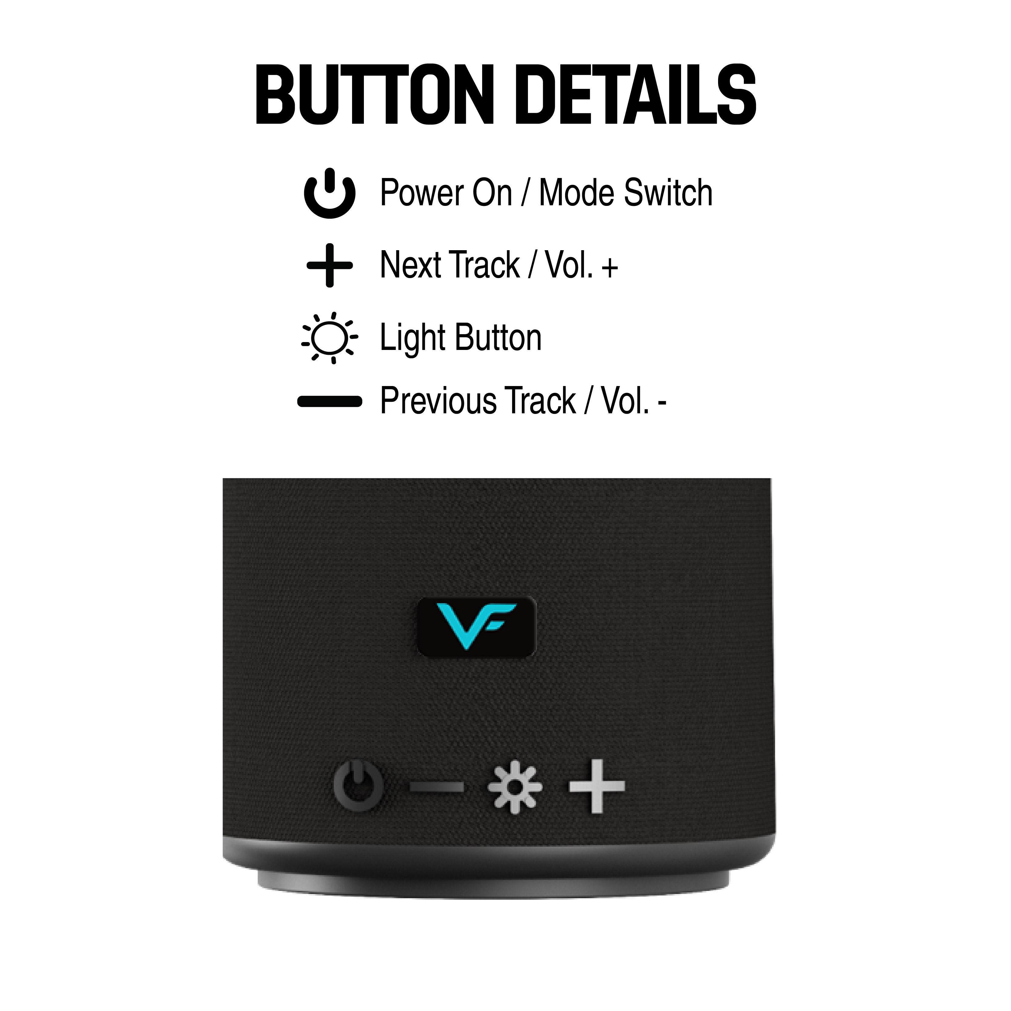 Vinnfier VF Tango Neo 19 Portable Bluetooth 5.3 Speaker | 5W Output ...