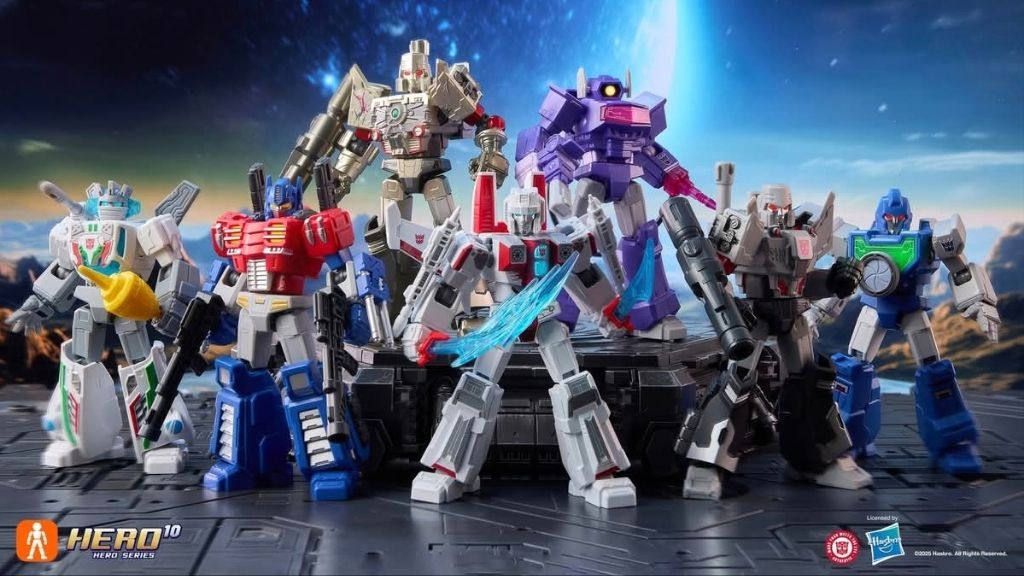 [LAMPU 有灯 12cm] BLOKEES Original Shining Part 4 TRANSFORMERS MEGATRON ...
