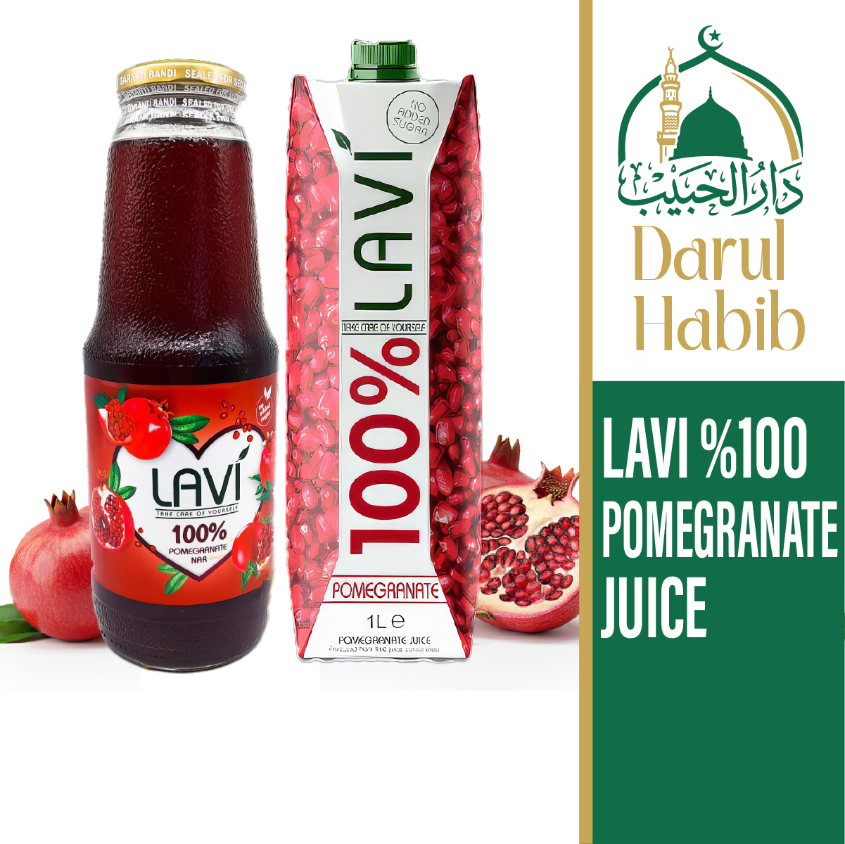 LAVI 100% POMEGRANATE JUICE JUS BUAH DELIMA Pure Natural Assorted ...