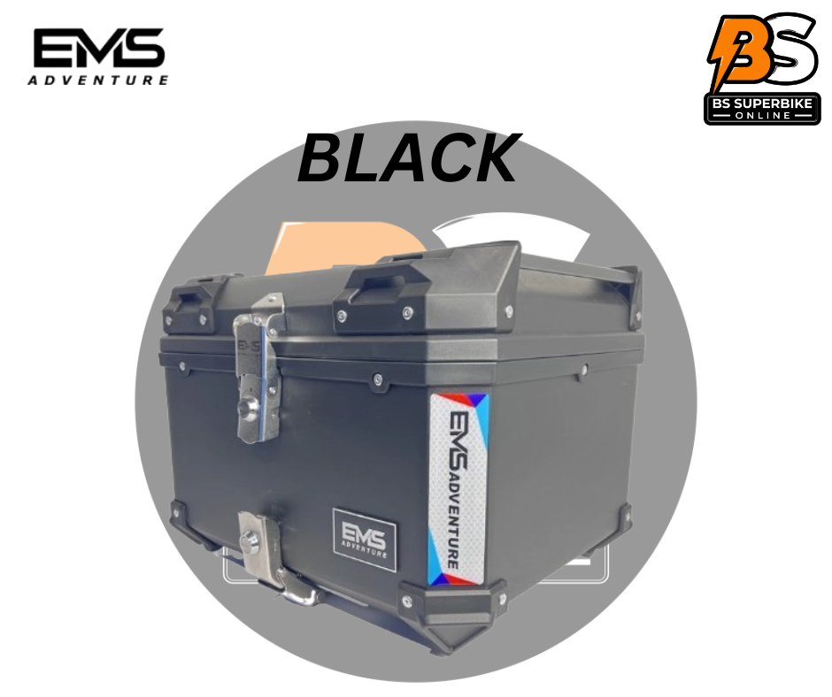 (Ready Stock)EMS ADVENTURE TOP BOX N SERIES ABS PLASTIC DOUBLE LOCK ...