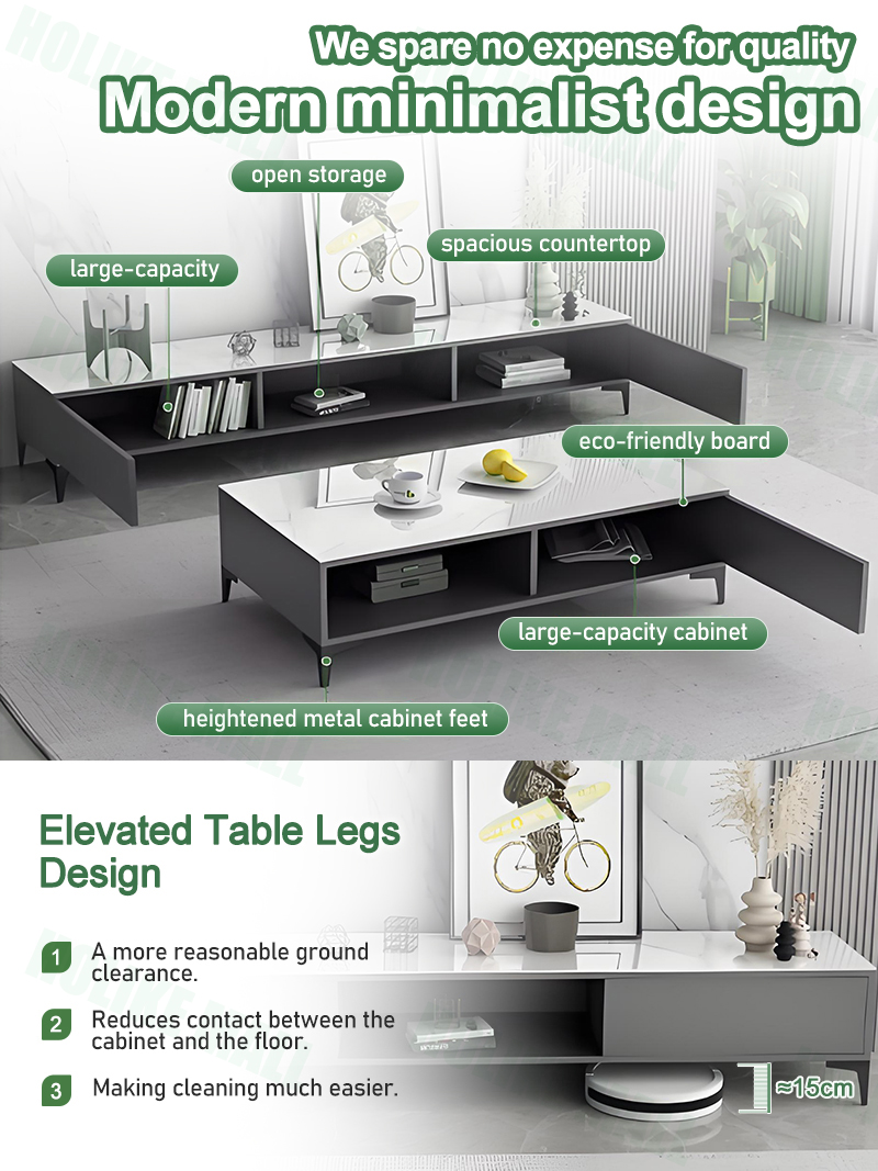 📺Kabinet TV Nordic Style Floor-standing TV Cabinet Simple Modern Living ...
