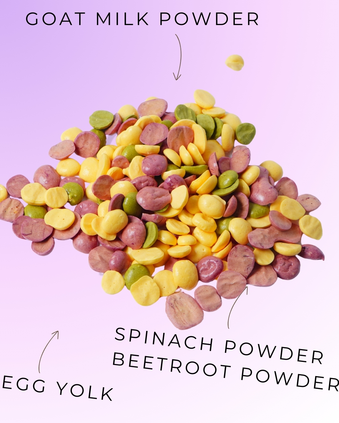 Dehydrated Egg Yolk Bean for Pet | Fur Care | Shiny Fur & Healthy Skin ...