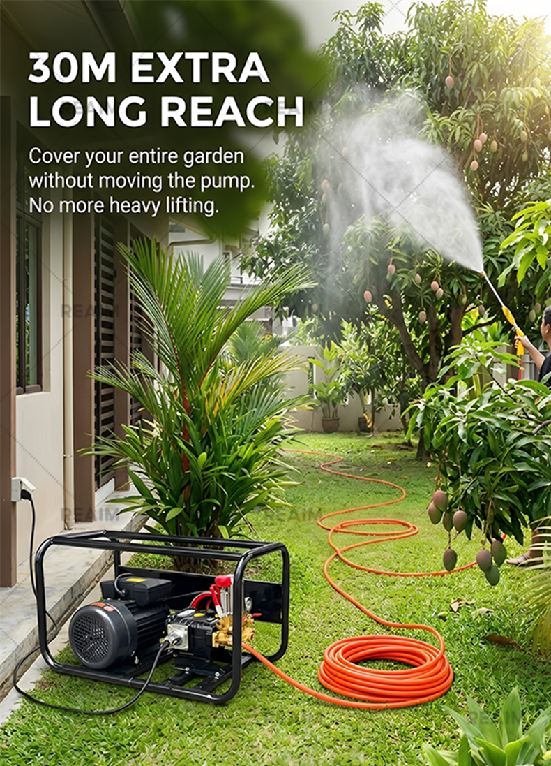 REAIM Spraying Electric Sprayer Pam Racun Bateri Agricultural Garden ...