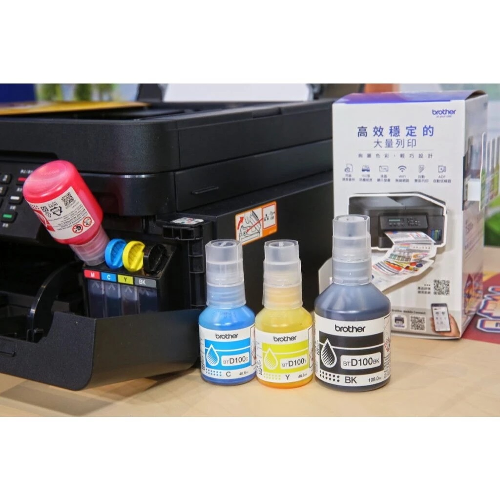 【𝐑𝐞𝐚𝐝𝐲 𝐒𝐭𝐨𝐜𝐤】Brother Ink BTD100 Refill Ink for Printer T230 T430W ...