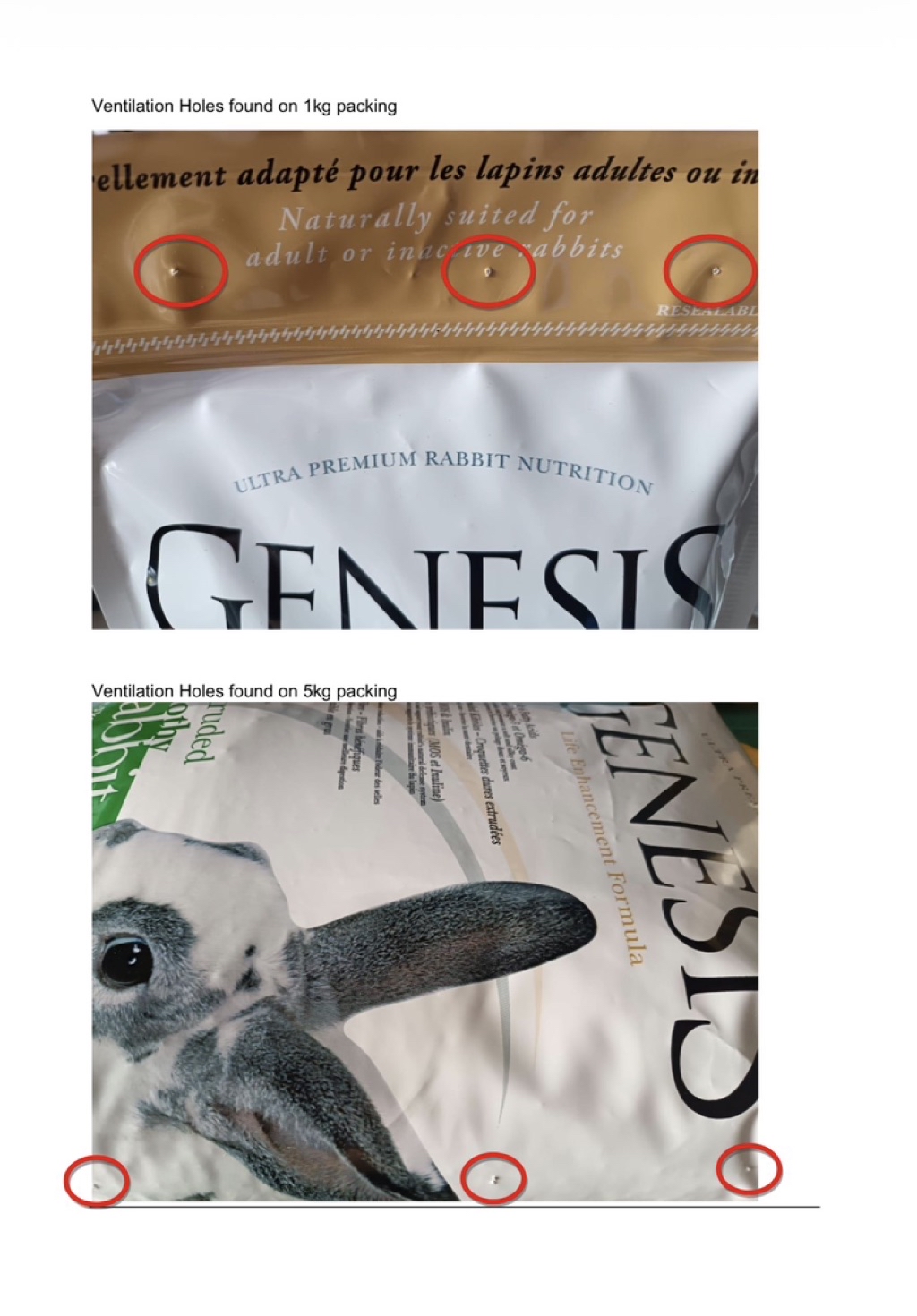 Genesis Extruded Timothy Rabbit Food 1kg Untuk Nutrisi Arnab Dewasa ...