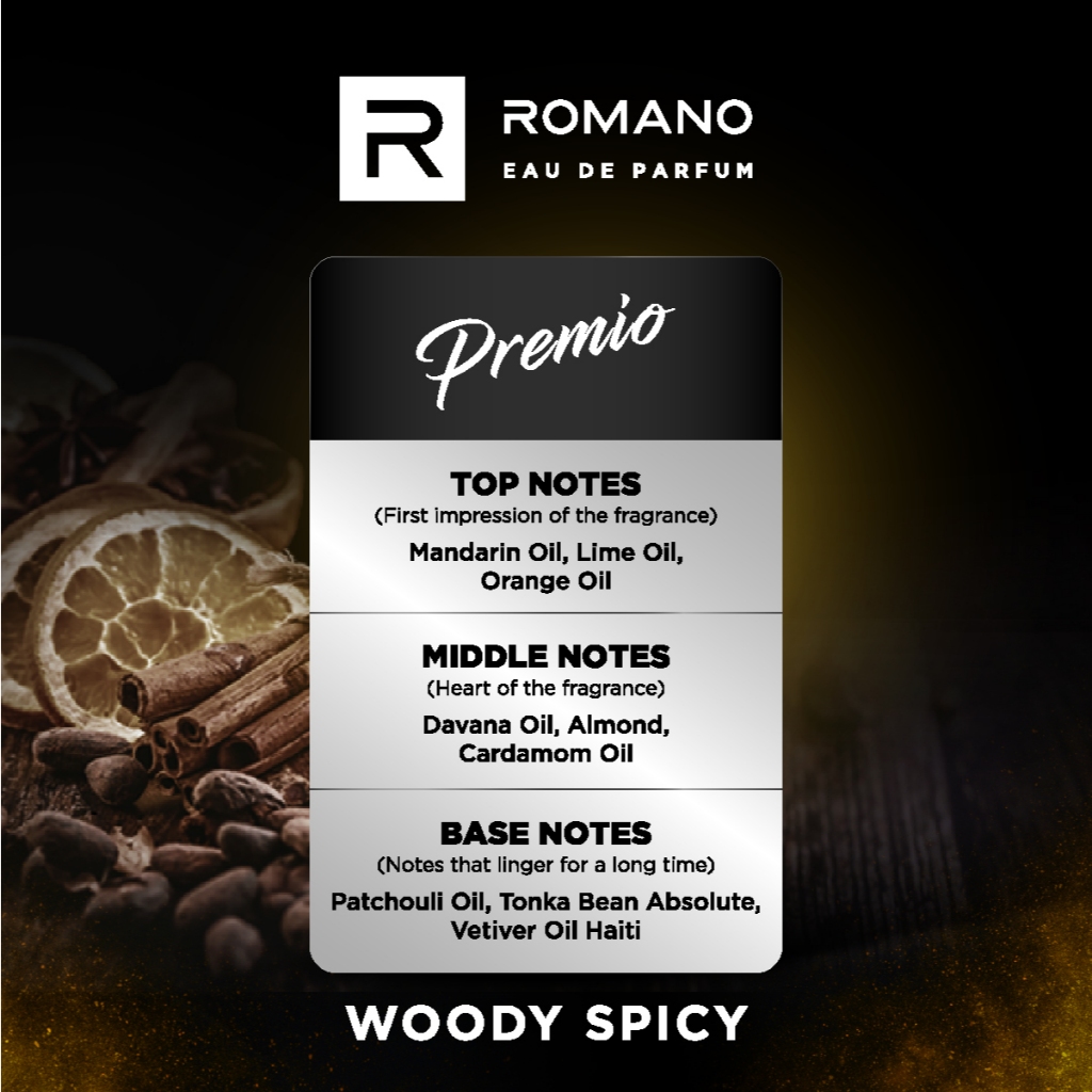 [Full Set] Romano EDP Perfume 100ml | Grandiose | Maestro | Premio ...