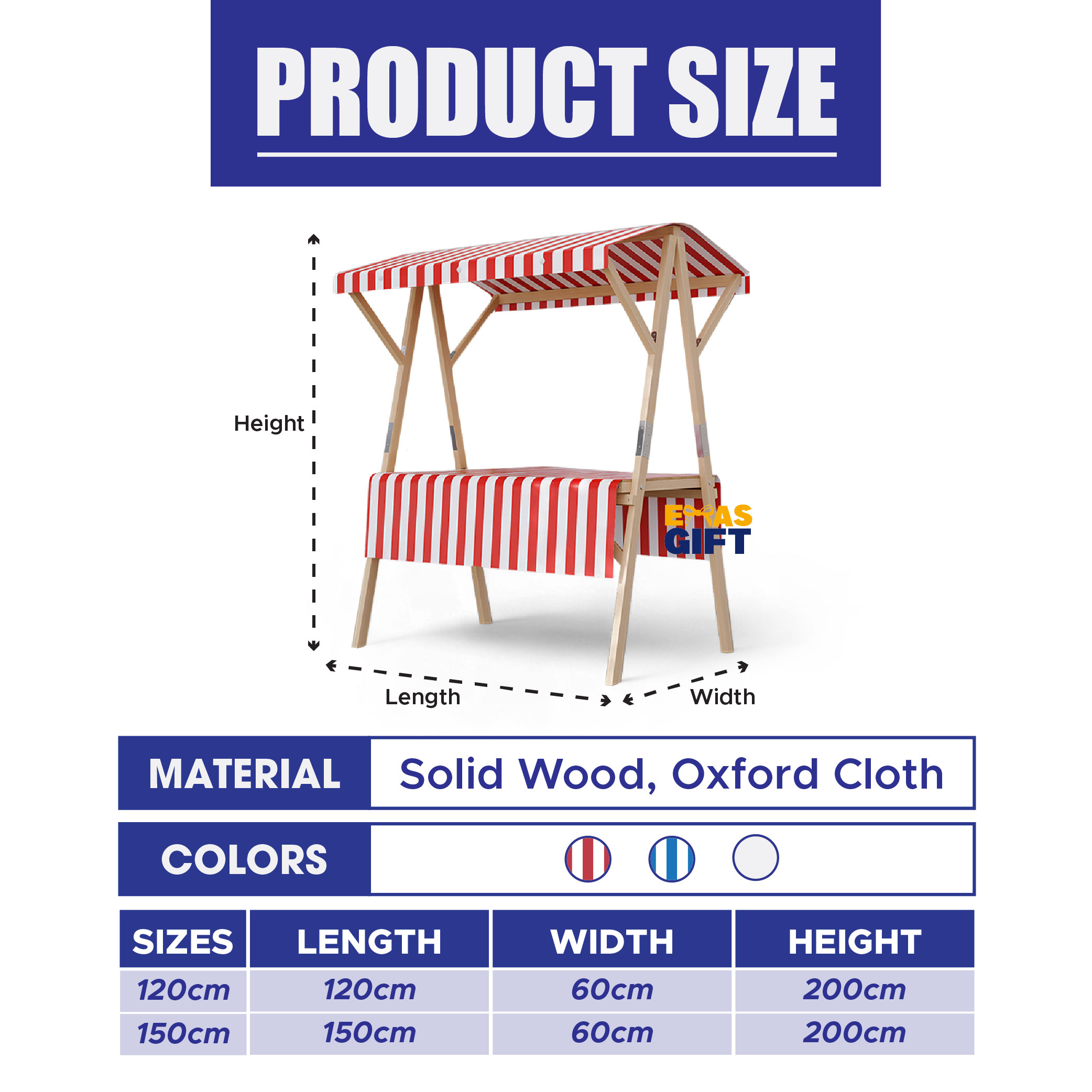 Display Rack Gerai Niaga Stall Solid Wood Booth Folding Table Market ...
