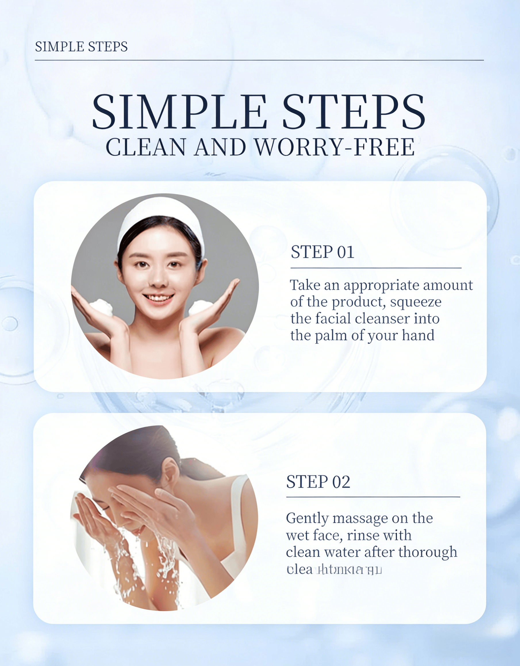 ELEGANCE SUPREME 5D Acid Acne Gel Cleanser Nicotinamide Acne pencuci ...